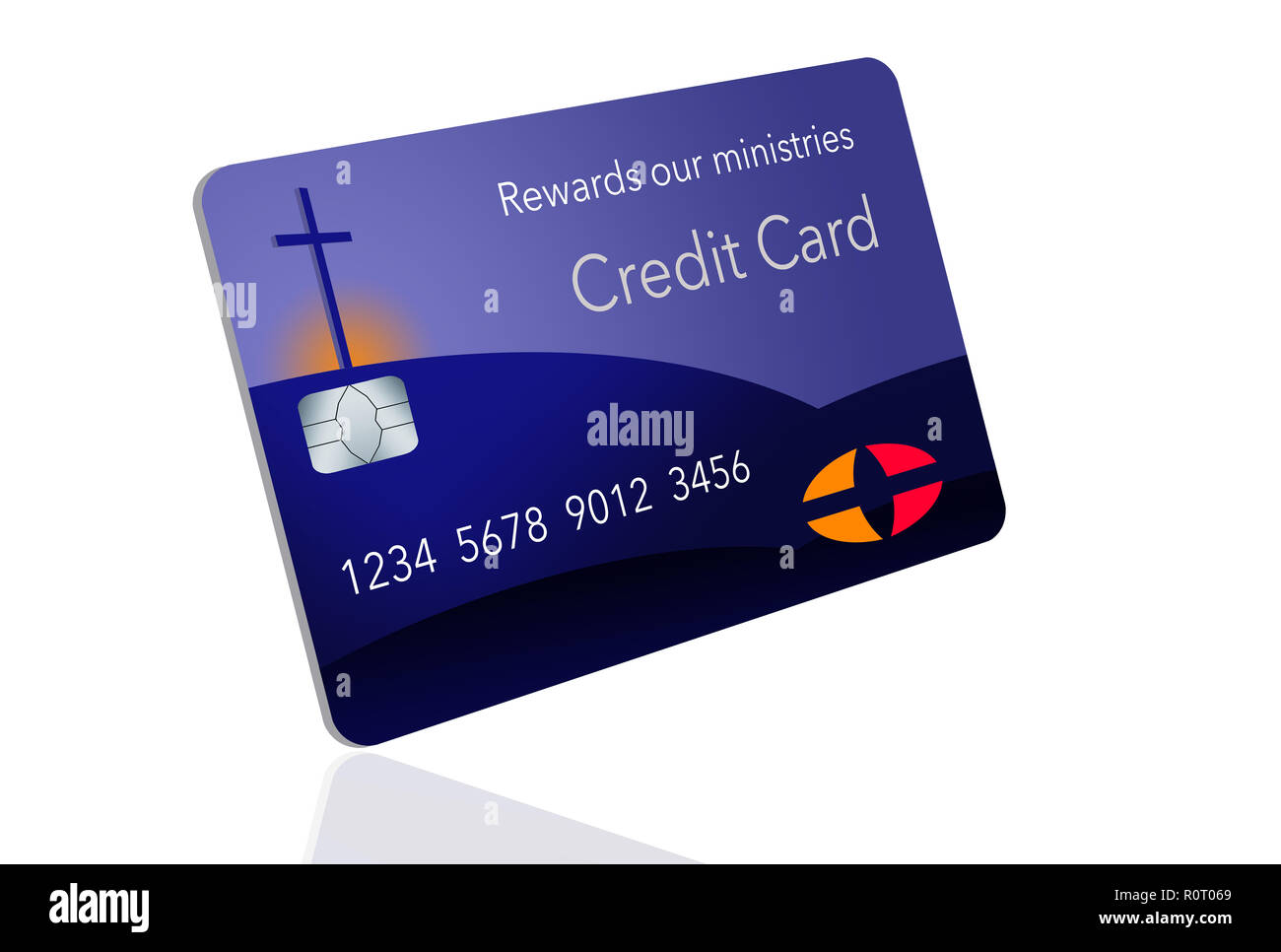 Here is a credit card sponsored by a religious entity that gives ...