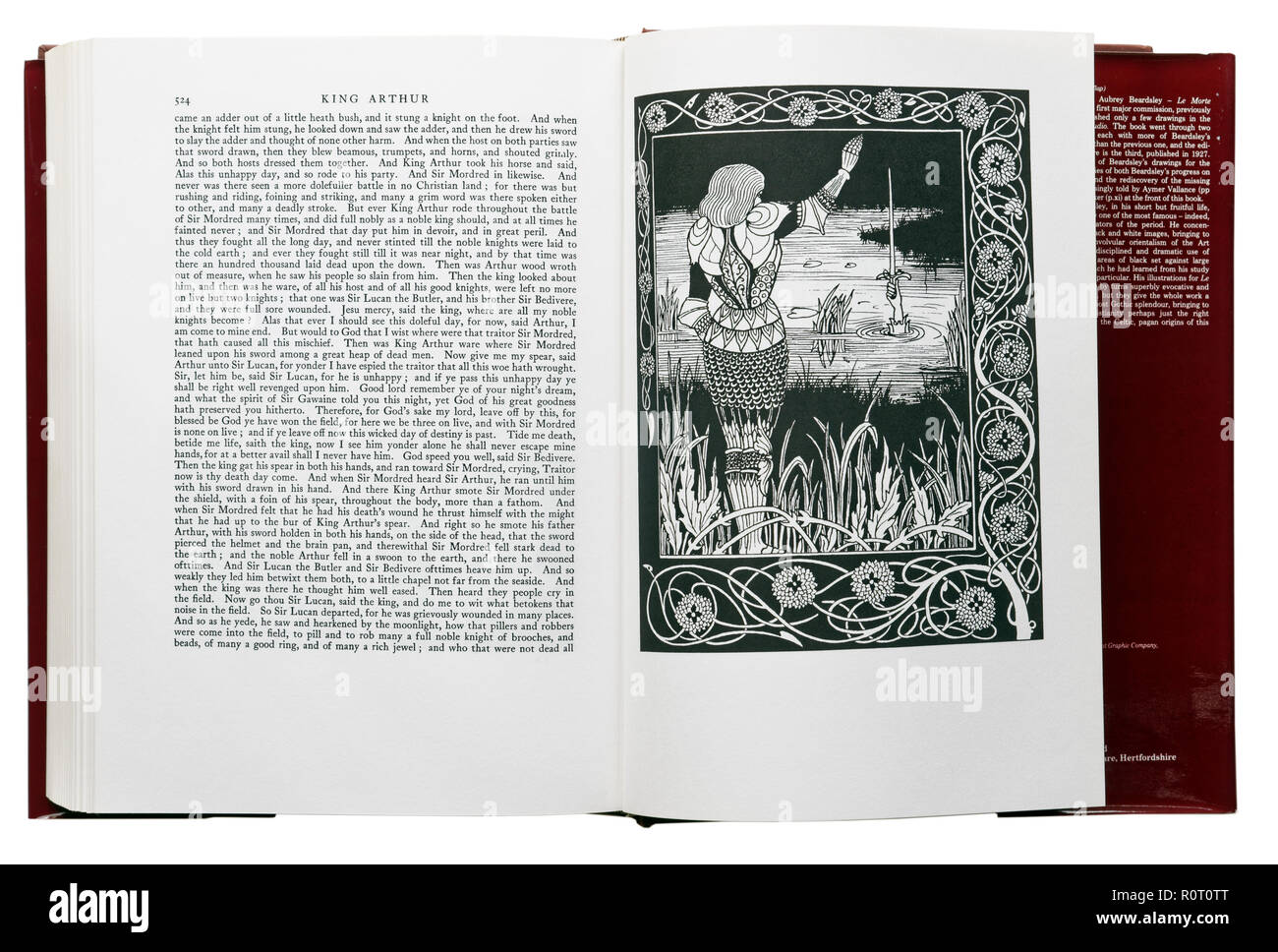 Legend of sir bedivere hi-res stock photography and images - Alamy