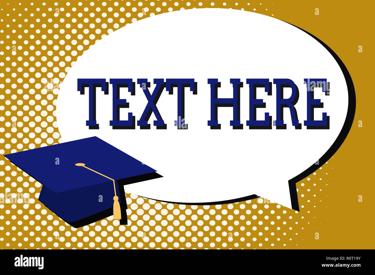Text sign showing Text Here. Conceptual photo Blank space to put ...