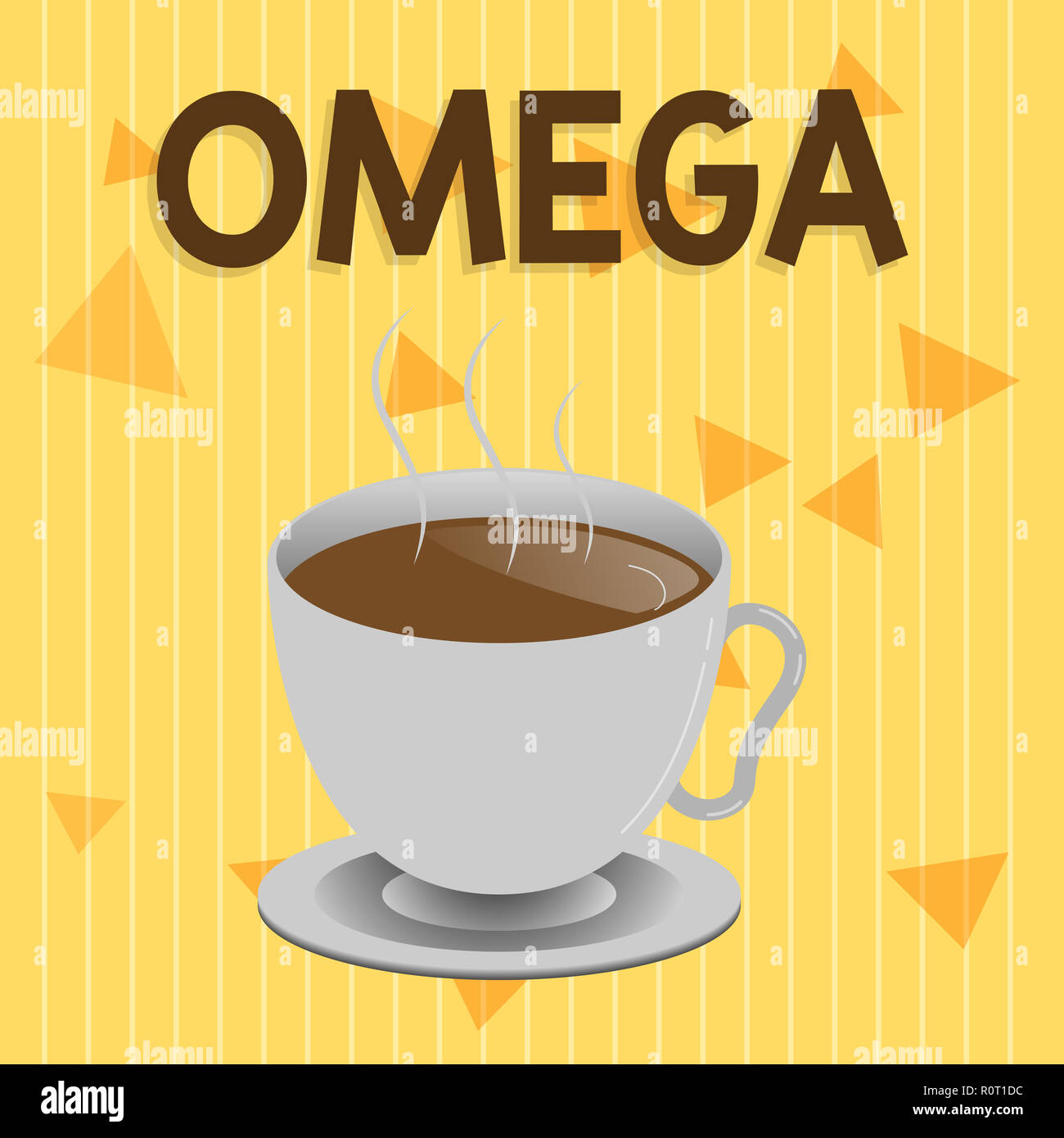 Handwriting text Omega. Concept meaning Class of essential fatty acids ...
