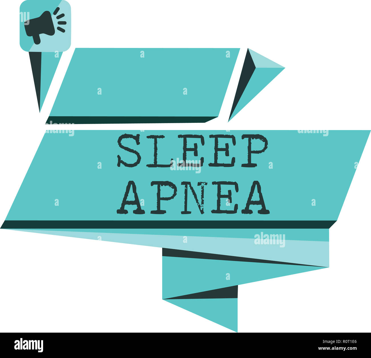 Word writing text Sleep Apnea. Business concept for The temporary ...