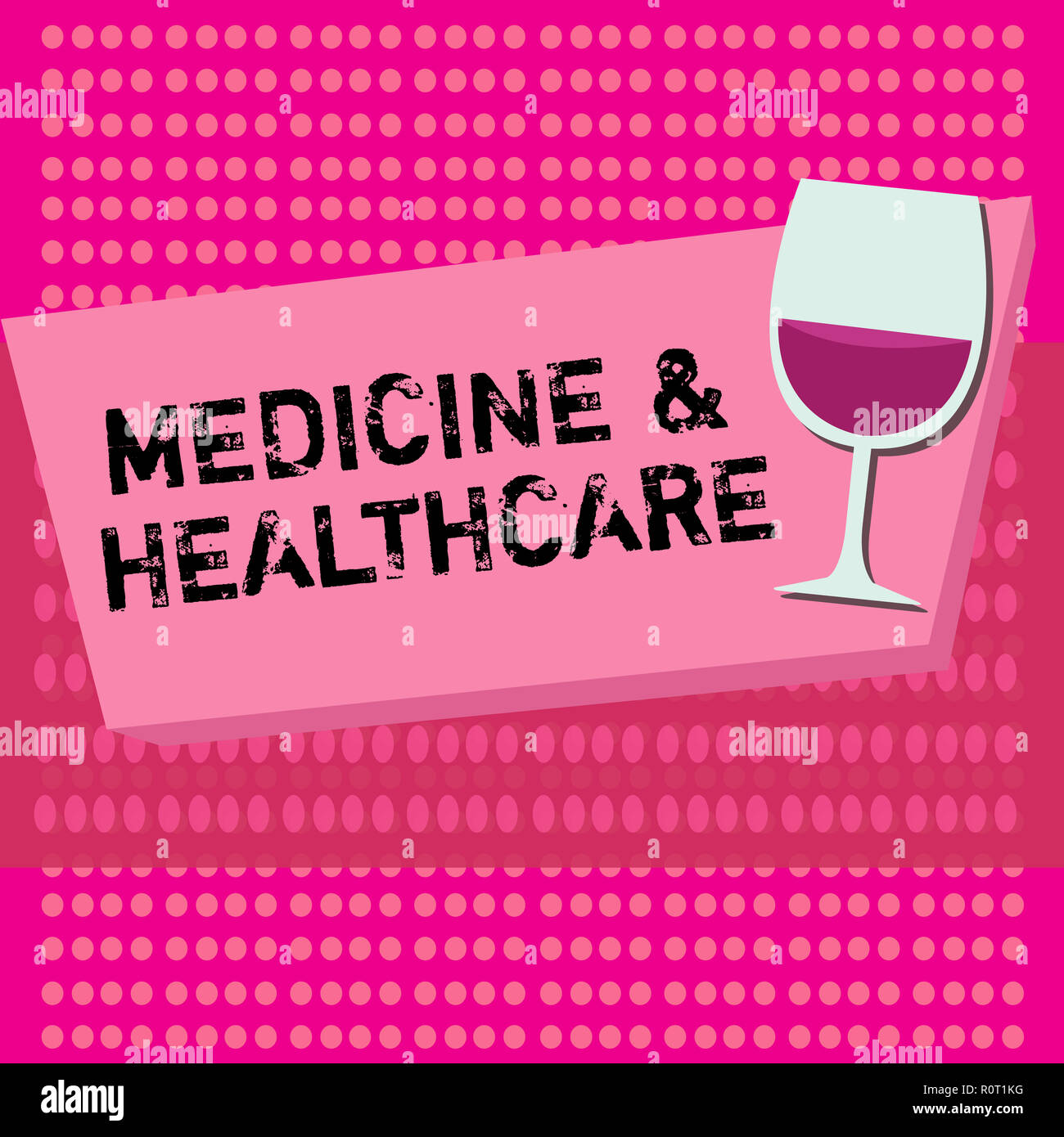 Text sign showing Medicine and Healthcare. Conceptual photo Health ...