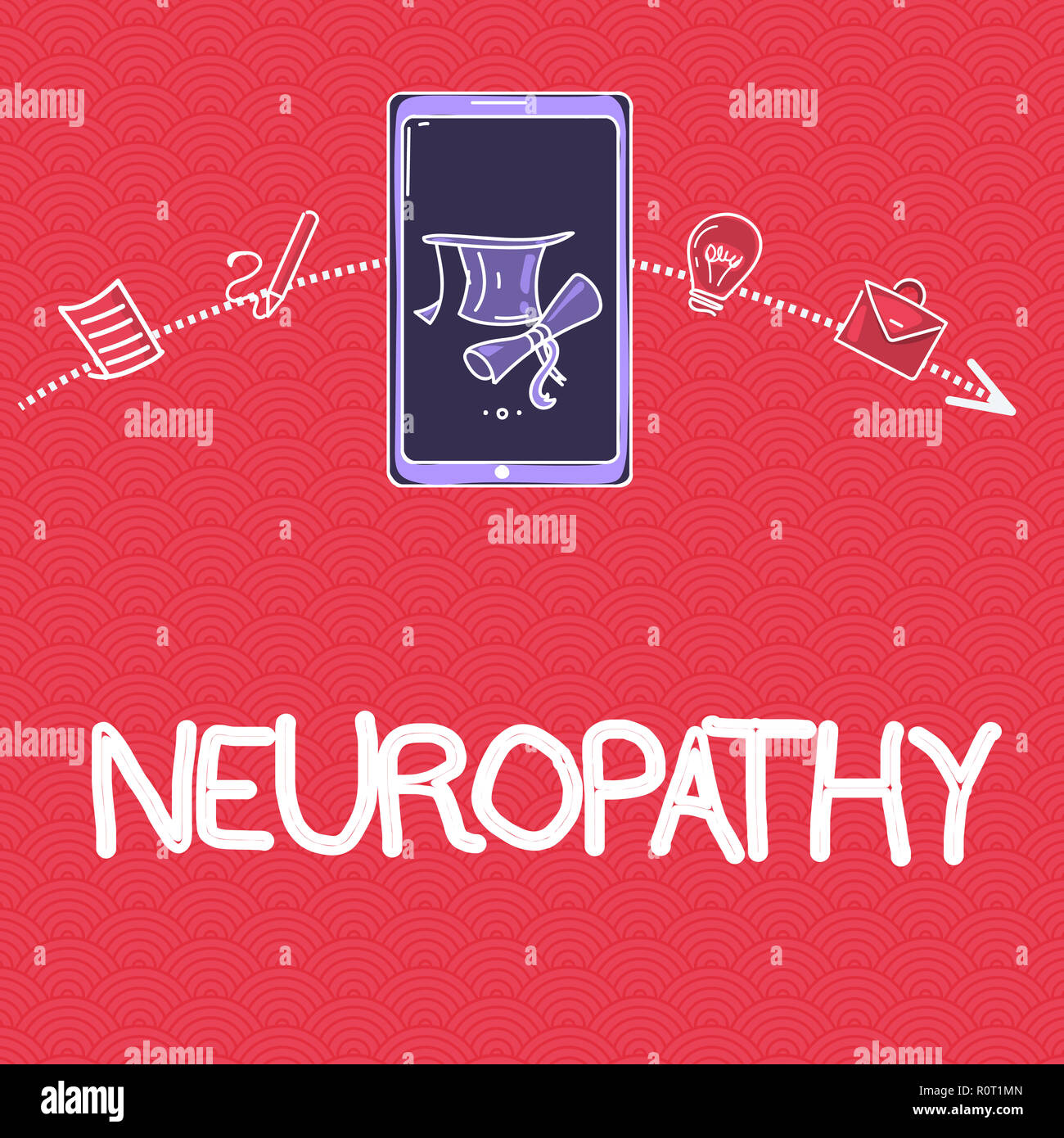 Word writing text Neuropathy. Business concept for Malfunctions of the ...