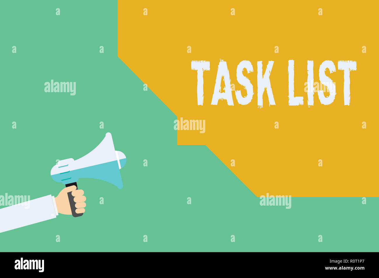 Conceptual hand writing showing Task List. Business photo showcasing ...