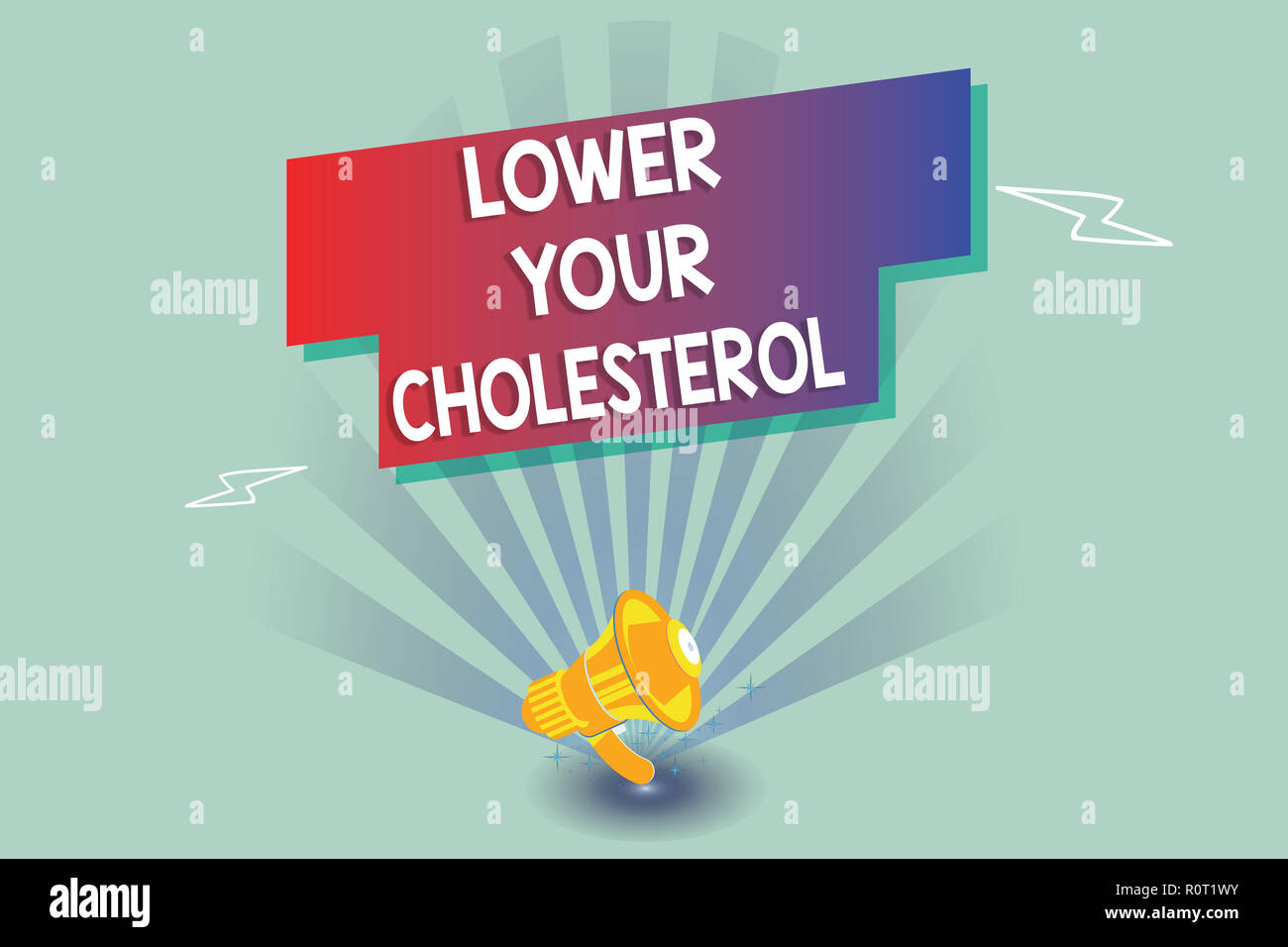 Text sign showing Lower Your Cholesterol. Conceptual photo Reduce the ...