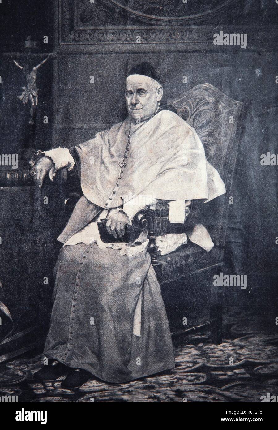 Retrato del Obispo de Urquinaona. Archivo eclesiástico. Barcelona ...