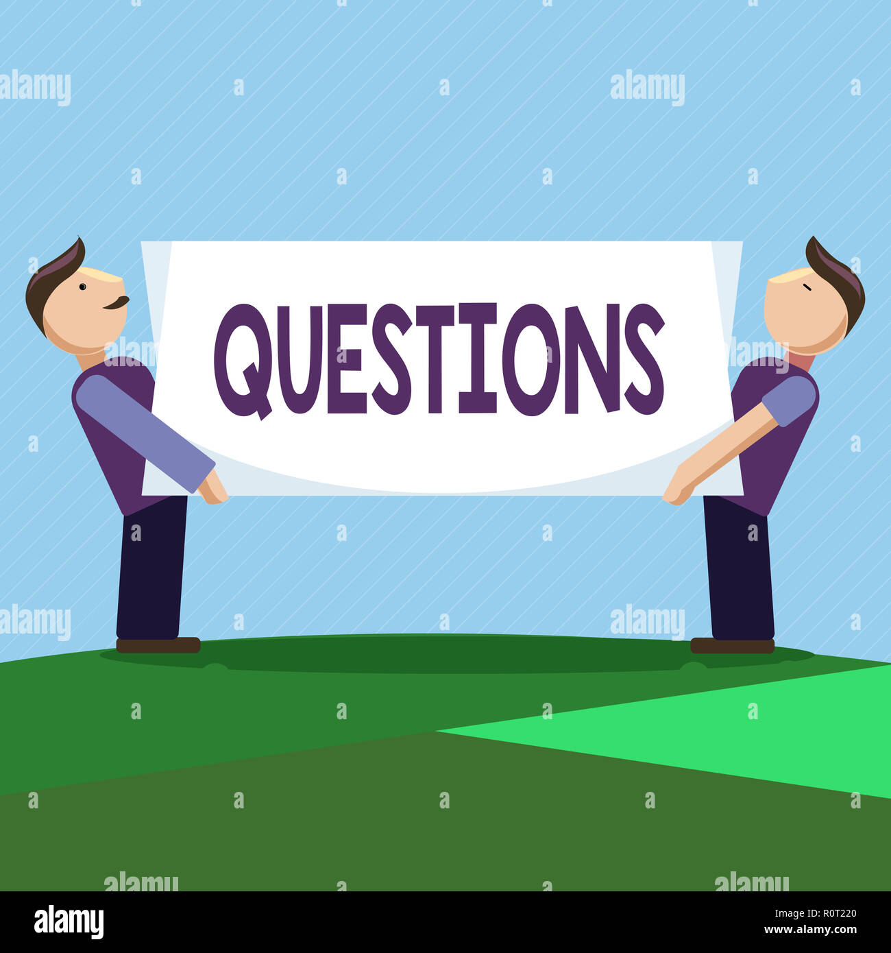 Conceptual hand writing showing Questions. Business photo text ...