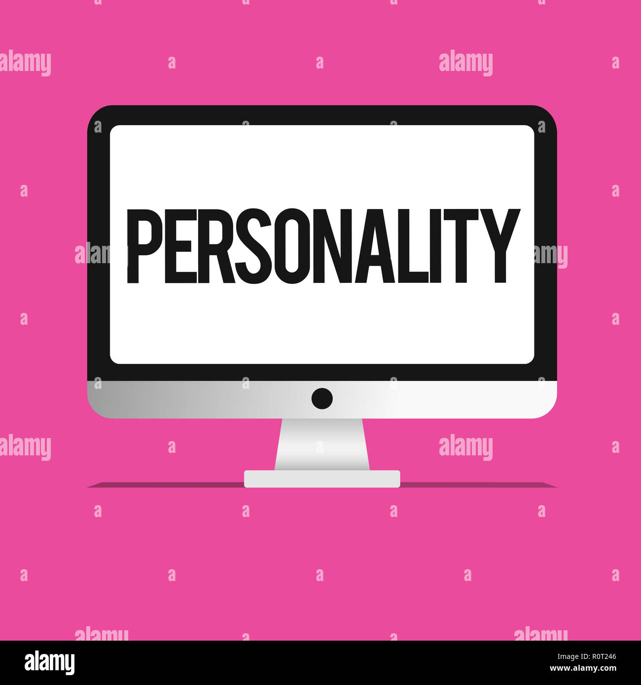 Conceptual hand writing showing Personality. Business photo text ...