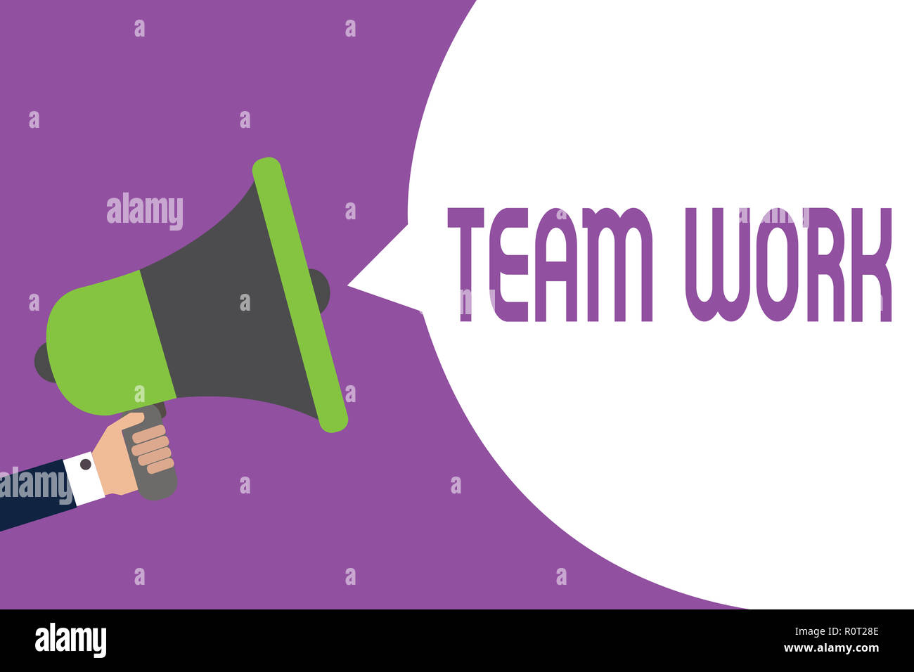 Word writing text Team Work. Business concept for Combined action of a ...