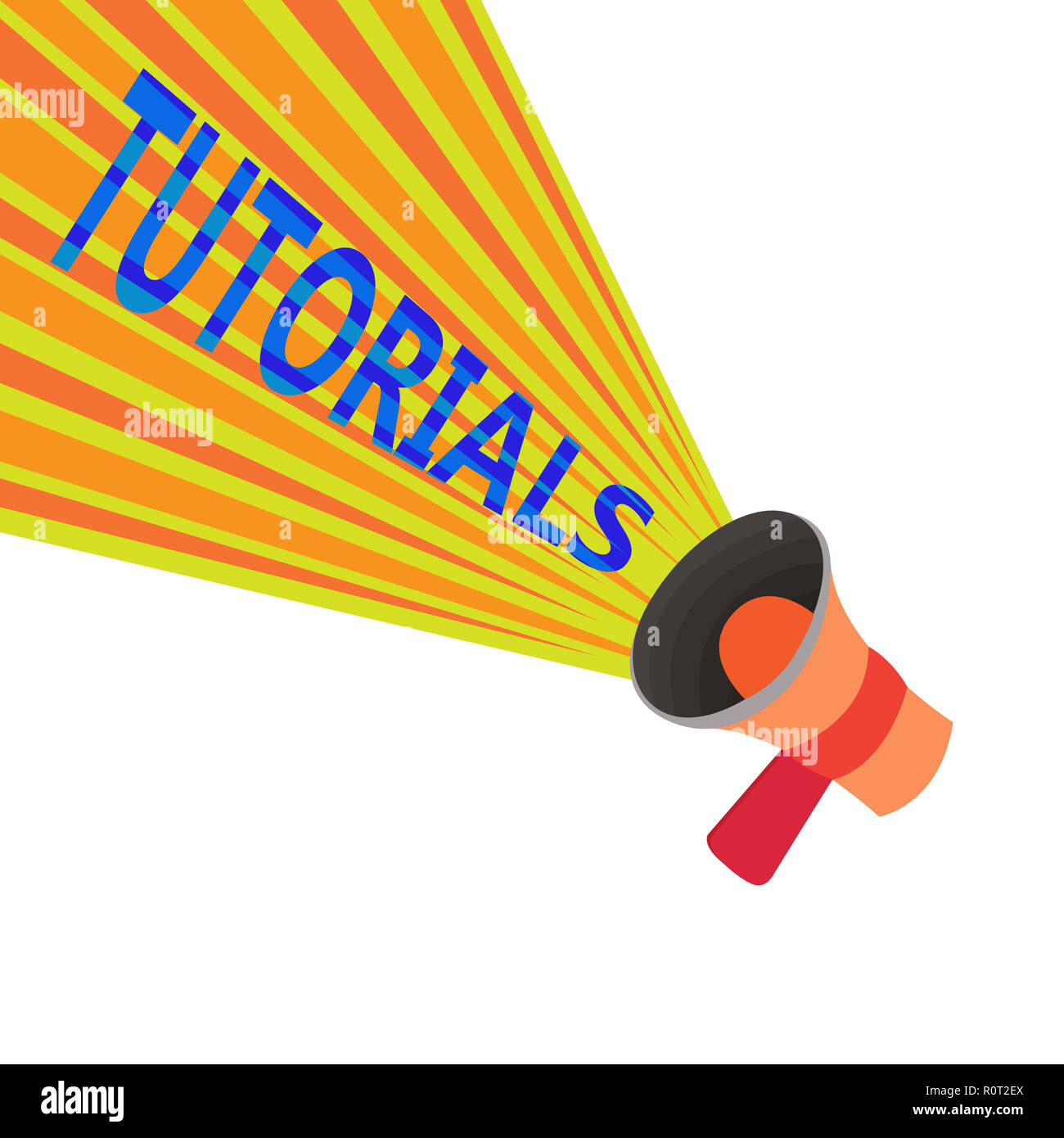 Handwriting text Tutorials. Concept meaning Period of study with a ...