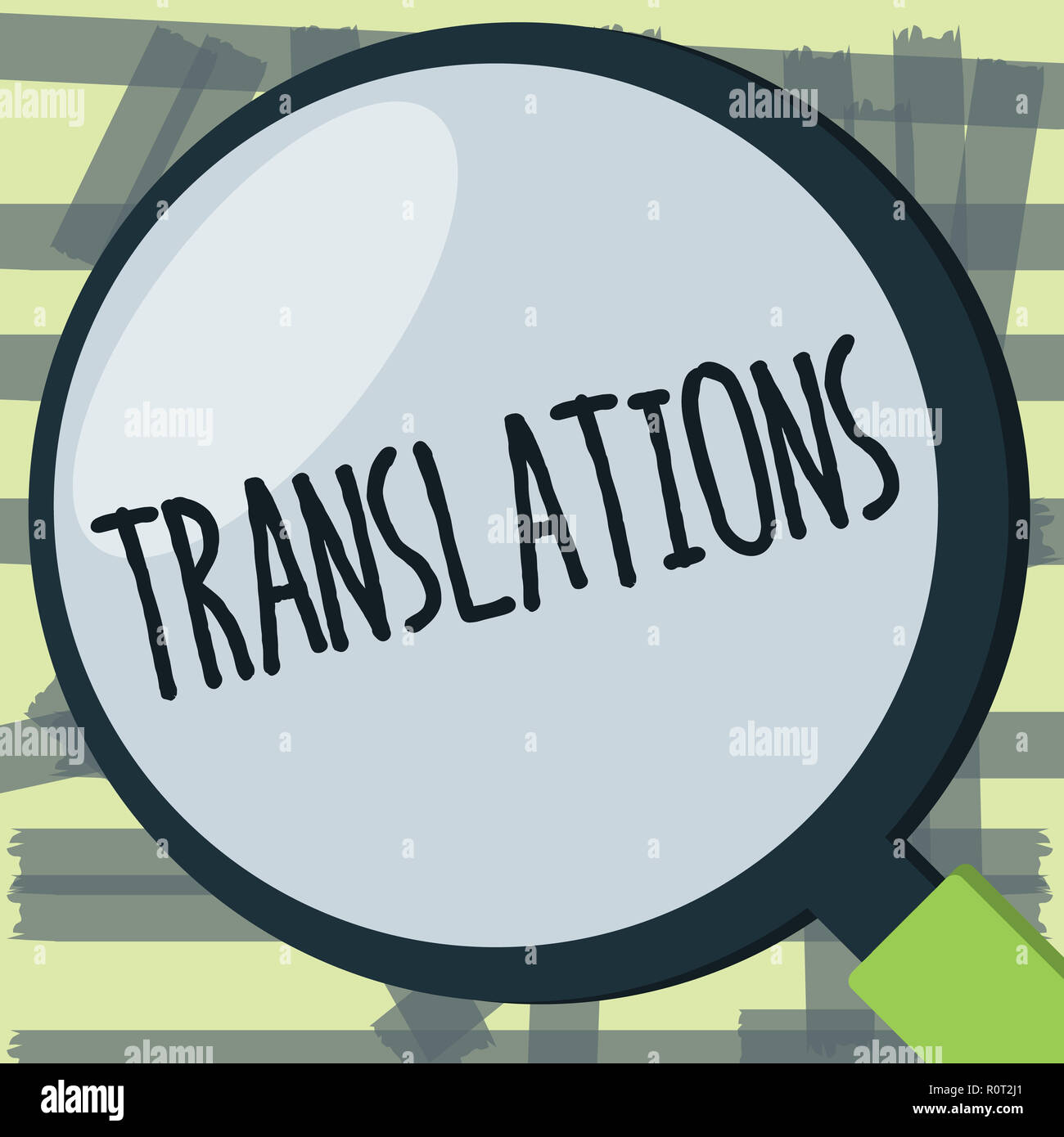 Writing note showing Translations. Business photo showcasing Process of ...