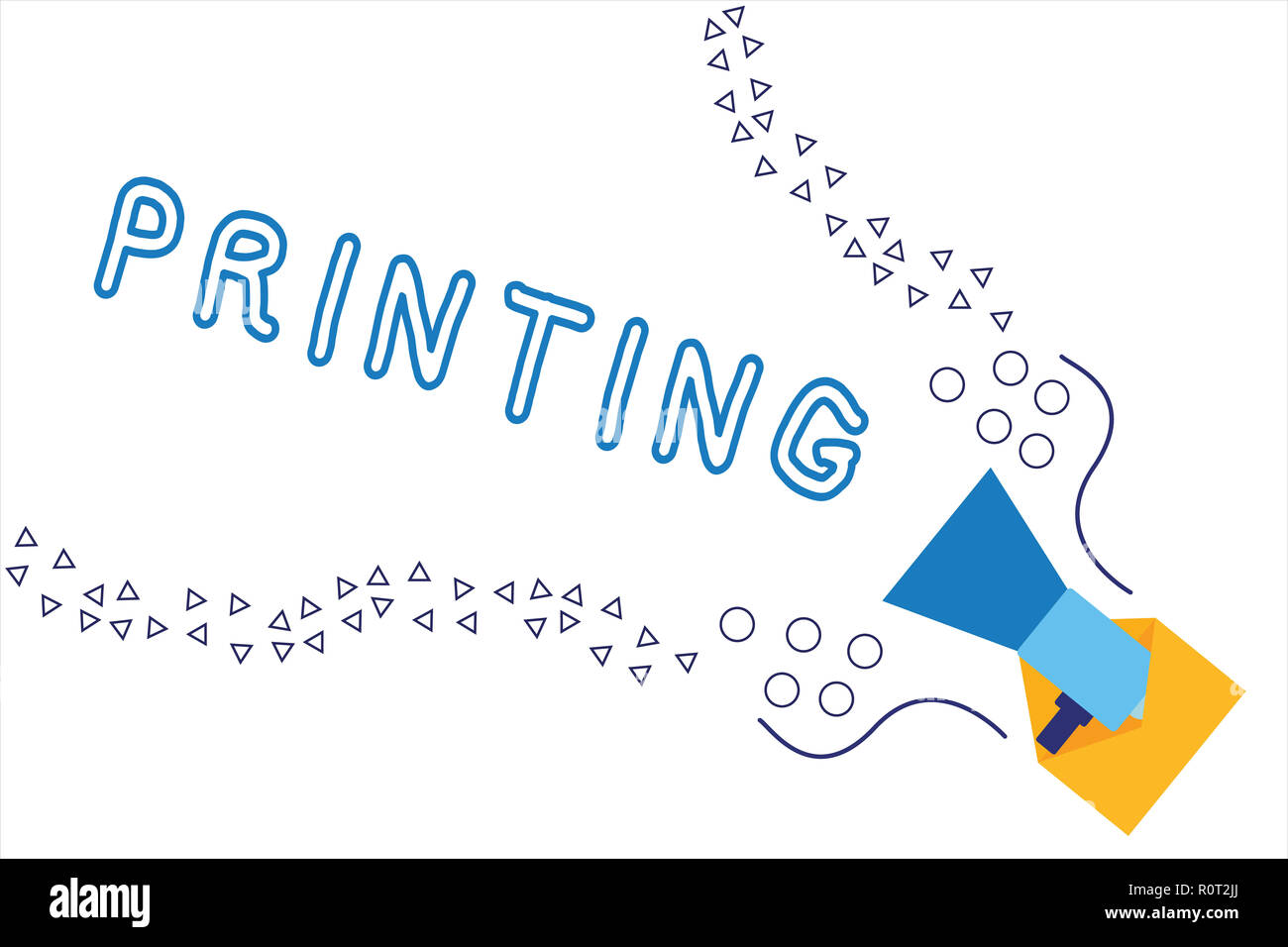 Screen printing press Cut Out Stock Images & Pictures - Alamy