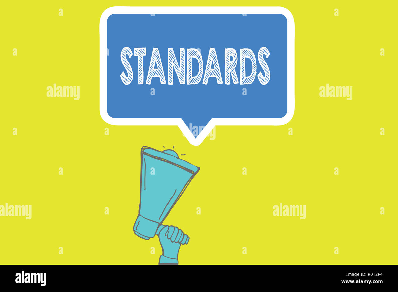 Handwriting text writing Standards. Concept meaning Level of quality ...