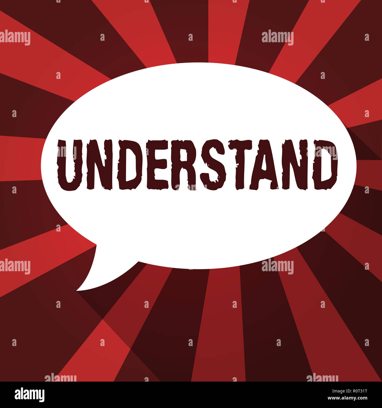 Word writing text Understand. Business concept for Perceive the ...