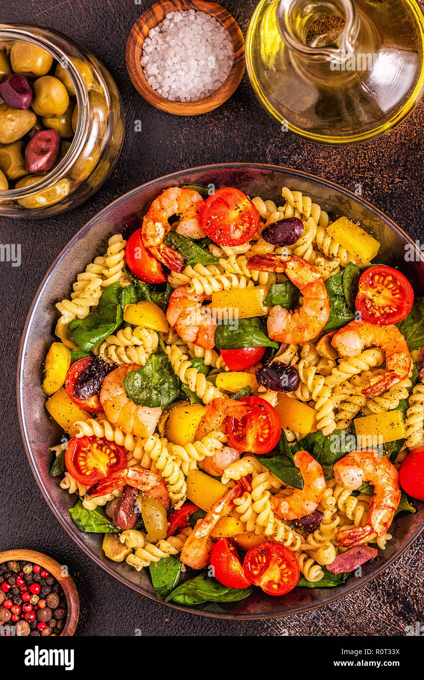 Fusilli Pasta Salad High Resolution Stock Photography and Images - Alamy