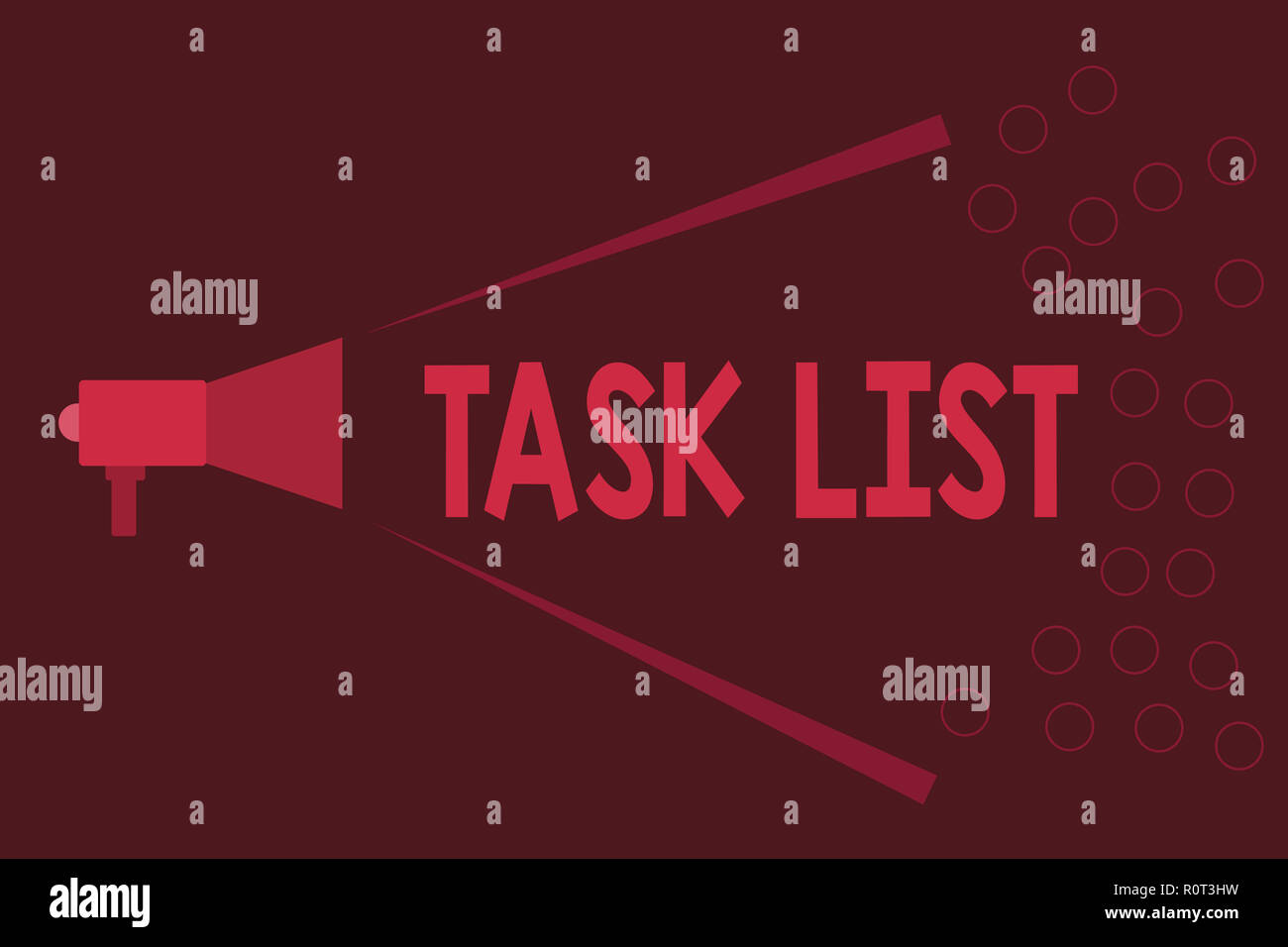 Word writing text Task List. Business concept for Planification ...