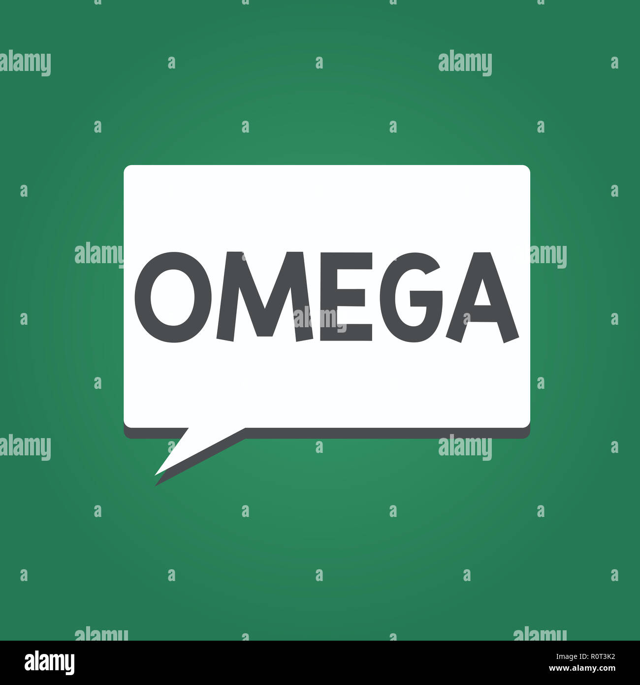 Conceptual hand writing showing Omega. Business photo text Class of ...