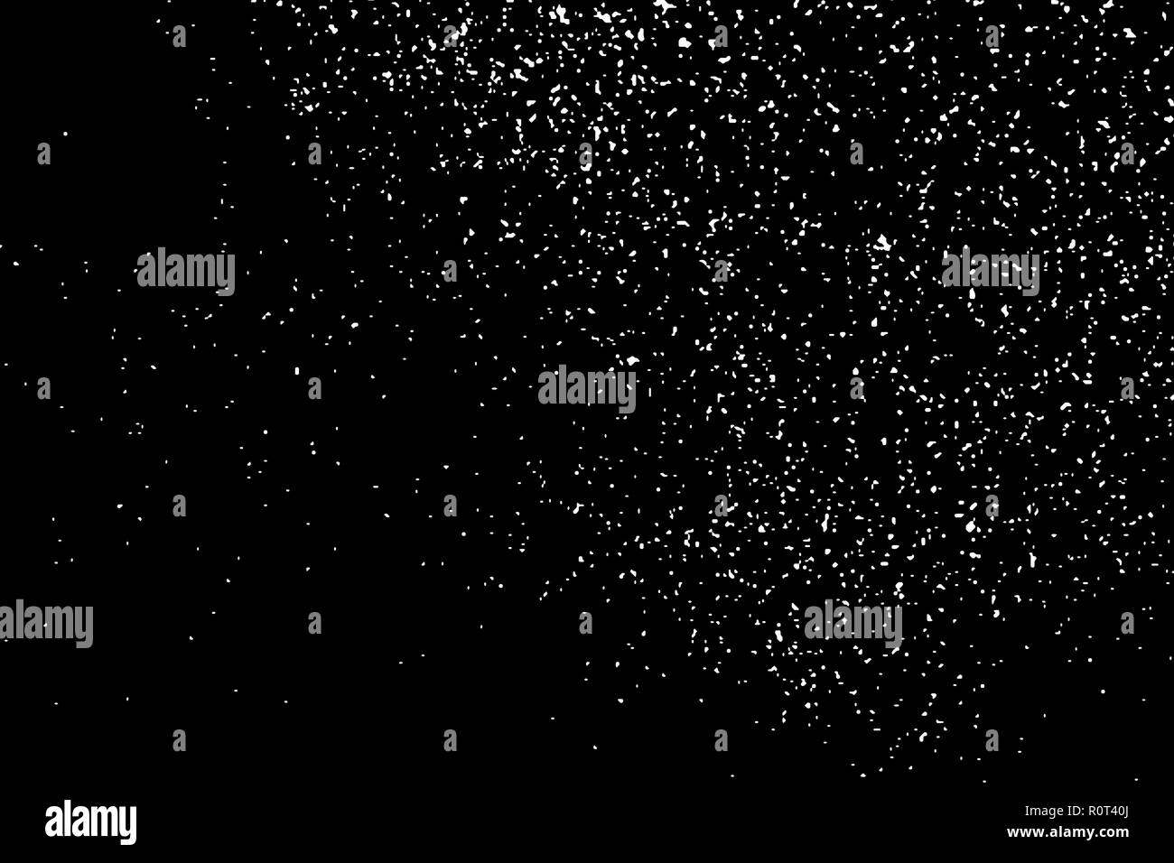 Grainy abstract texture on black background. Snowflakes design element ...