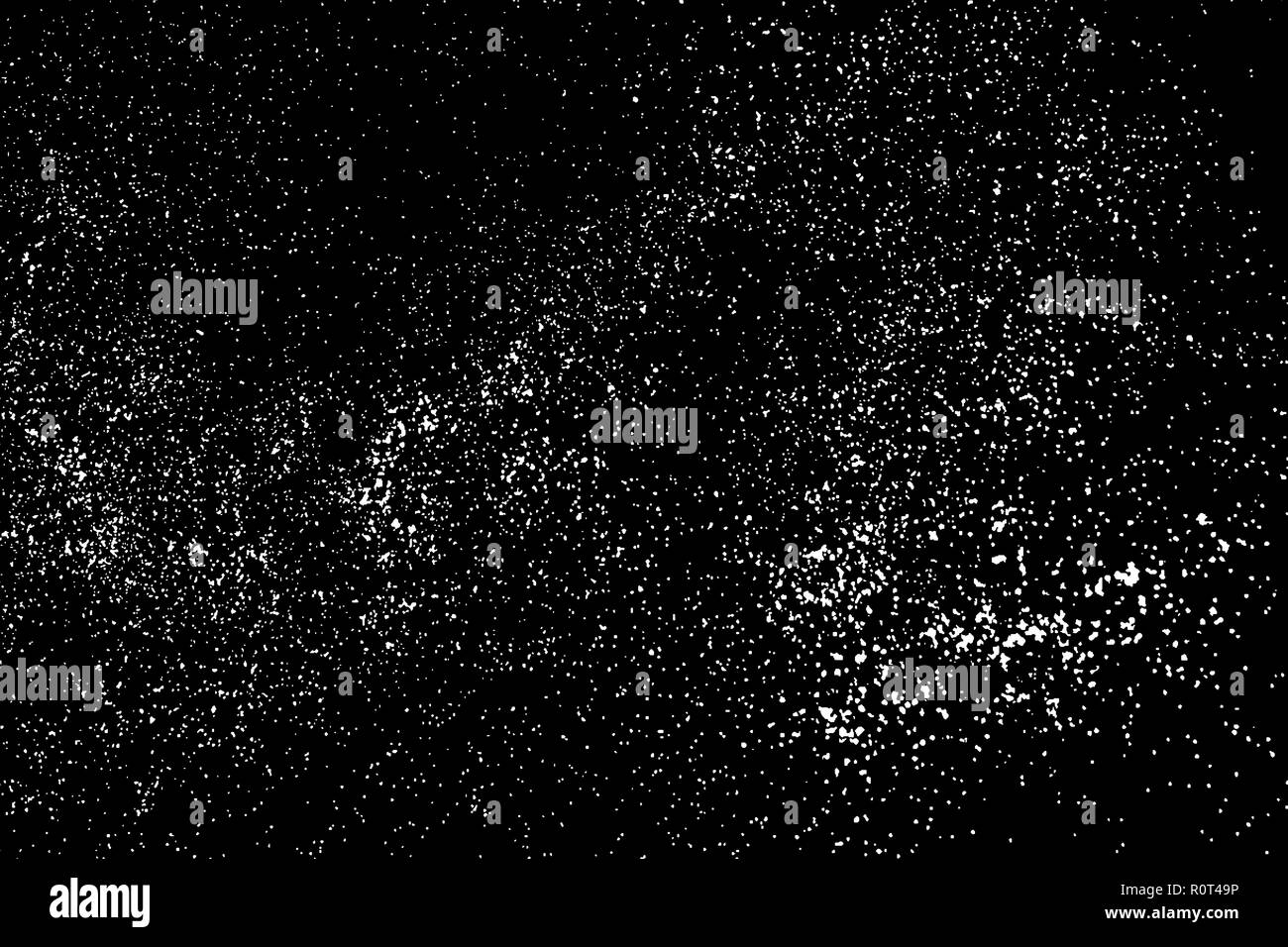 Grainy abstract texture on black background. Snowflakes design element ...