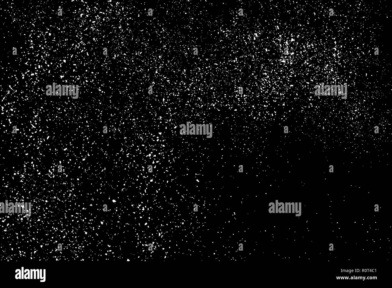 Grainy abstract texture on black background. Snowflakes design element ...
