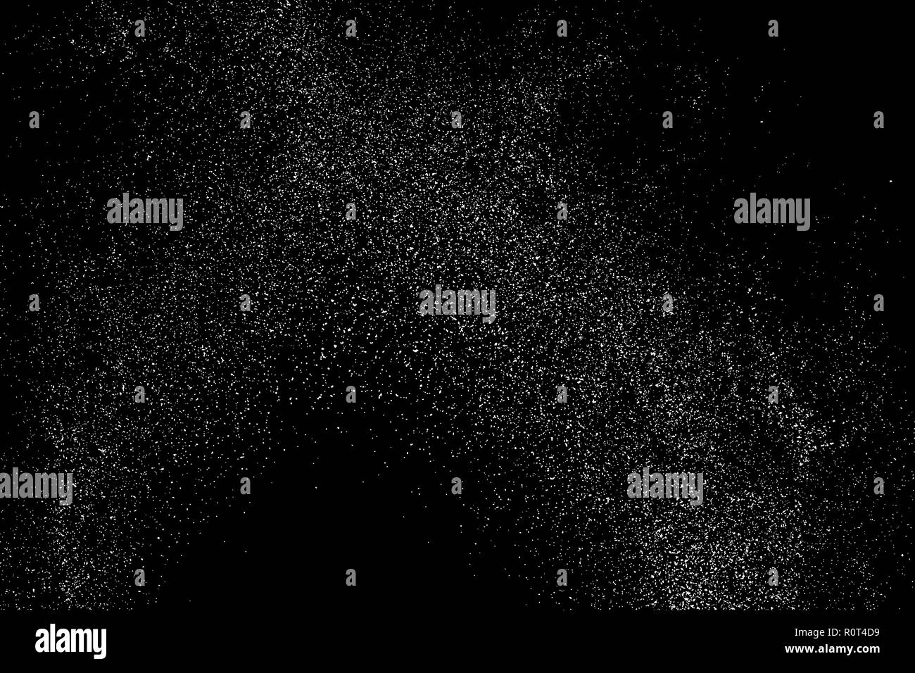 Grainy abstract texture on black background. Snowflakes design element ...