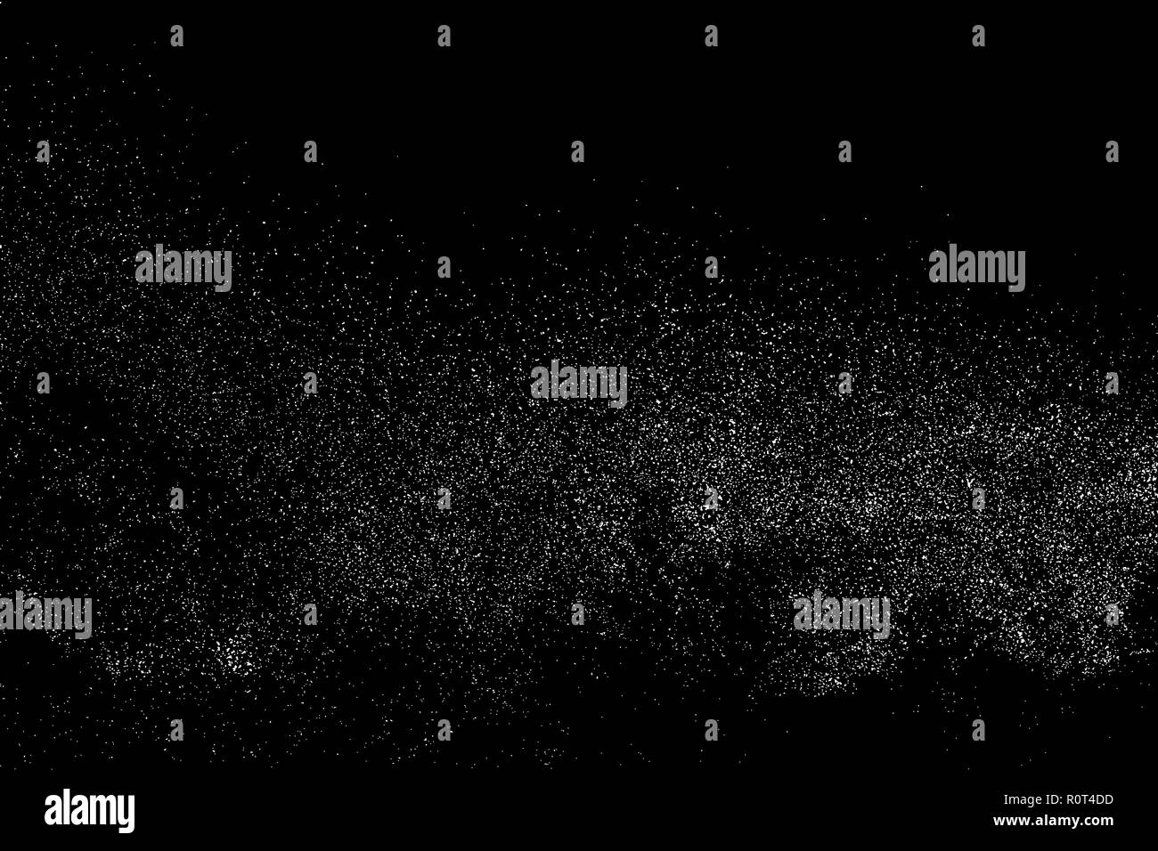 Grainy abstract texture on black background. Snowflakes design element ...