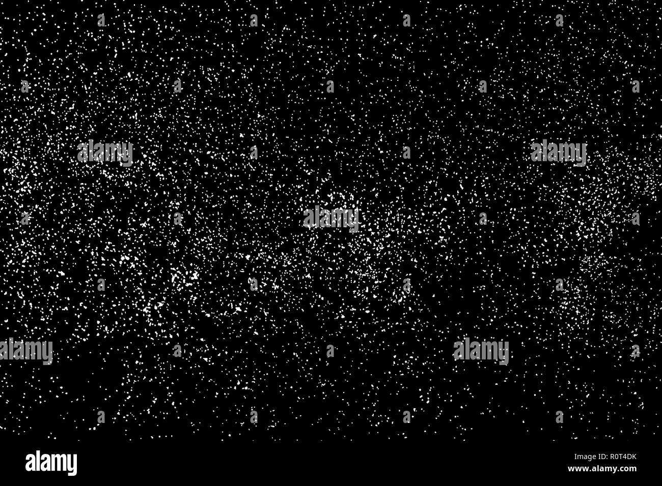 Grainy abstract texture on black background. Snowflakes design element ...