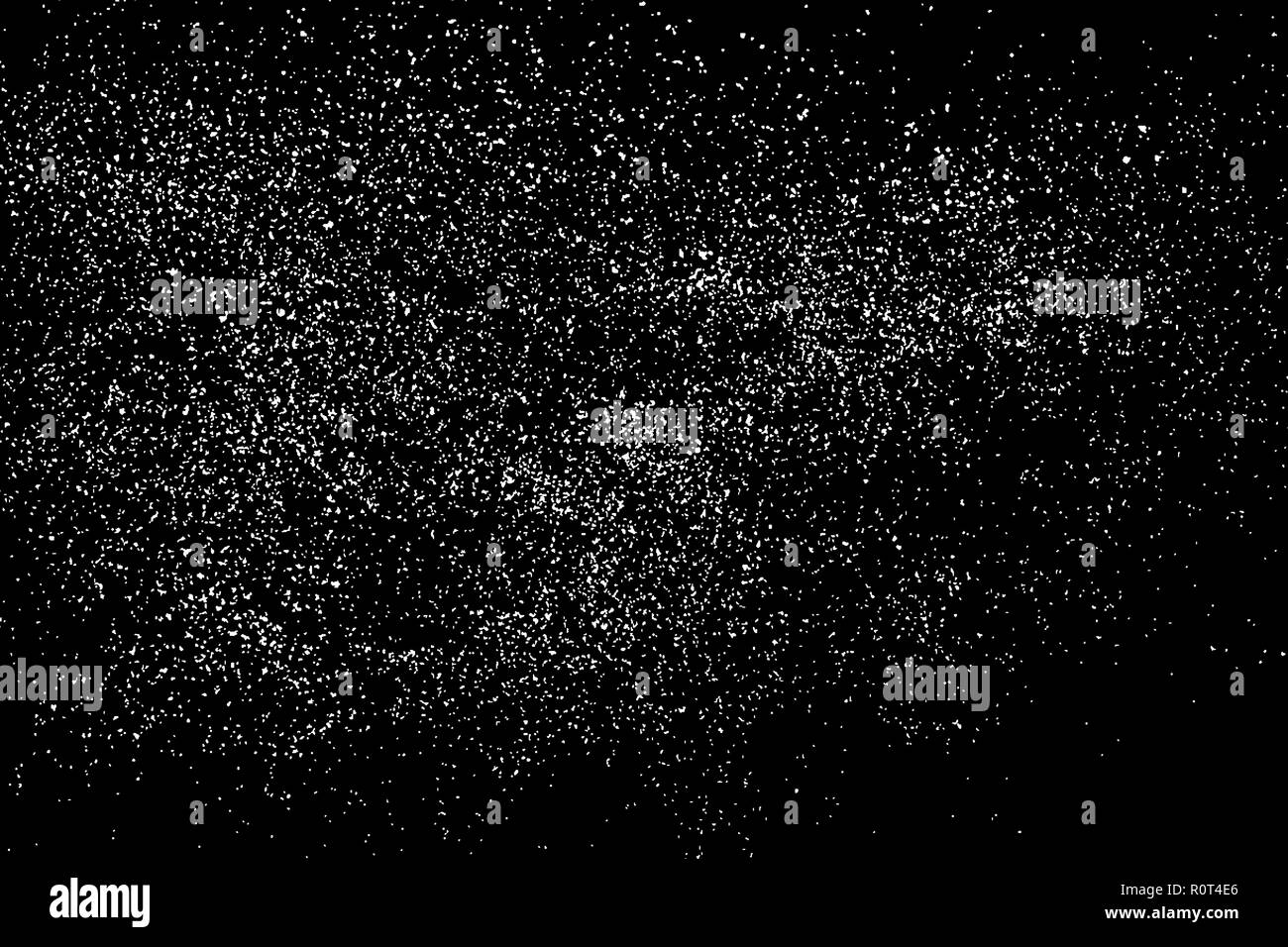 Grainy abstract texture on black background. Snowflakes design element ...