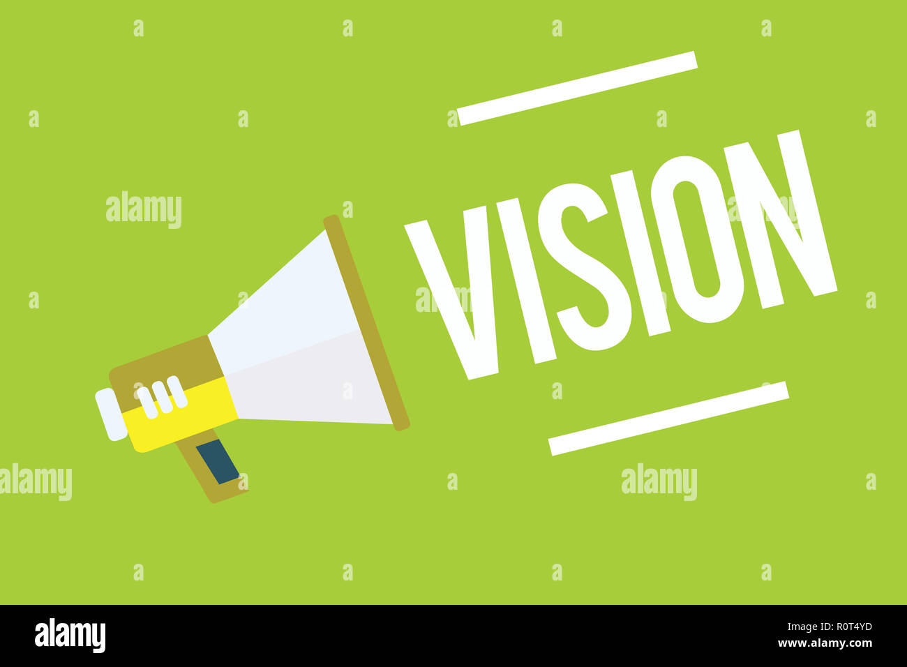 Conceptual hand writing showing Vision. Business photo showcasing Being ...