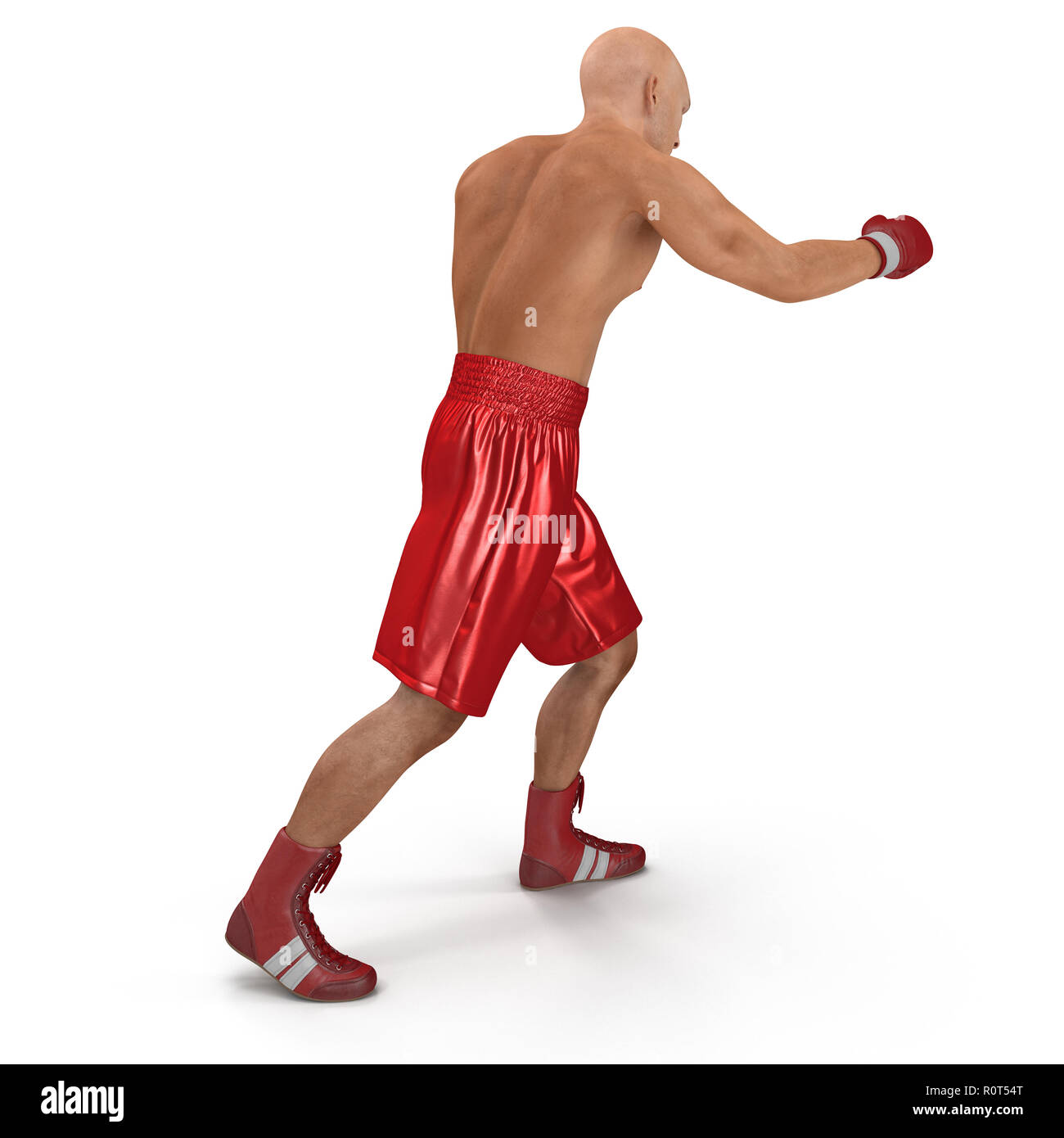 Sport athlete boxer boxing man male Cut Out Stock Images & Pictures - Alamy