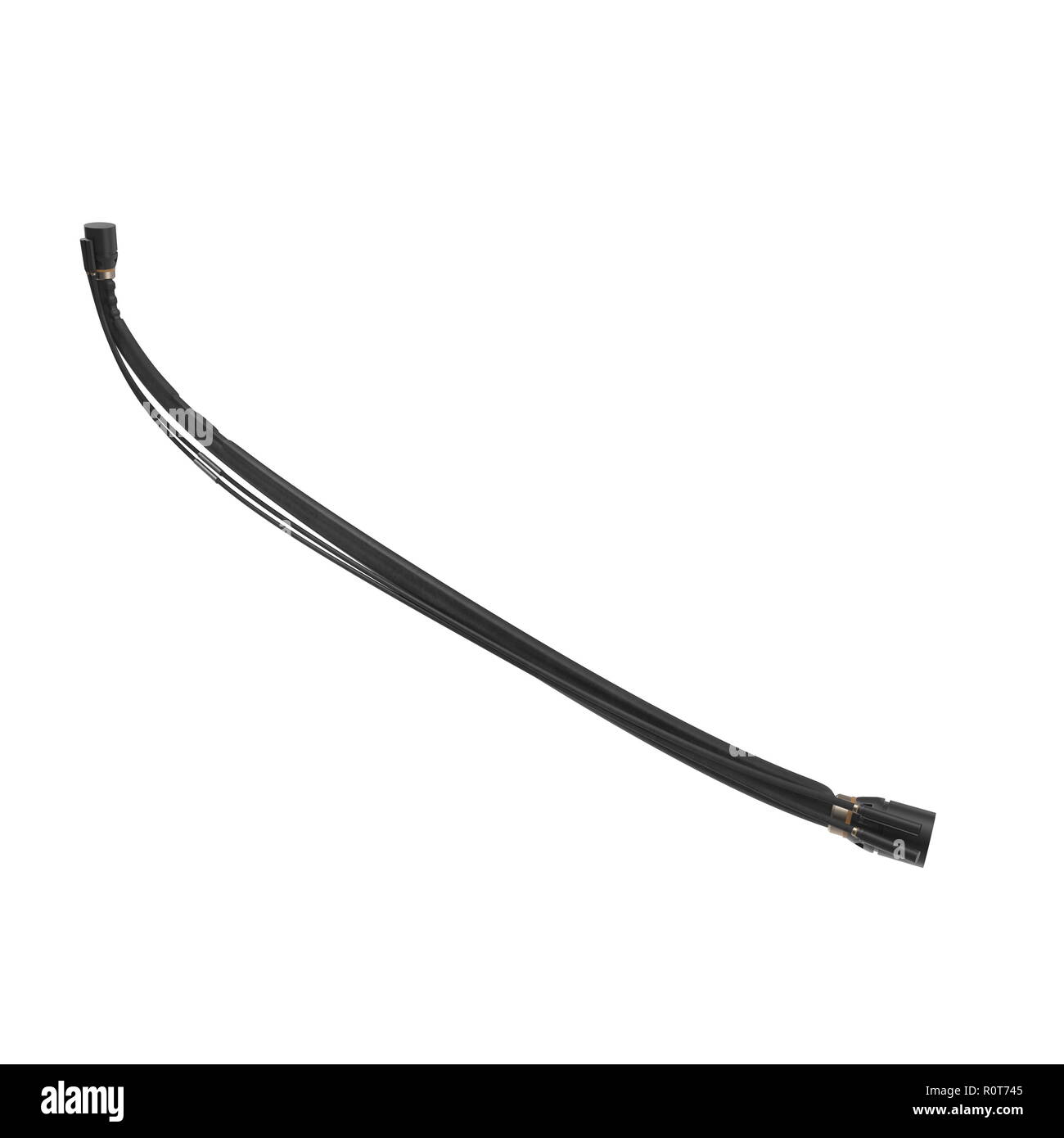 Industrial Cable on white. 3D illustration Stock Photo - Alamy