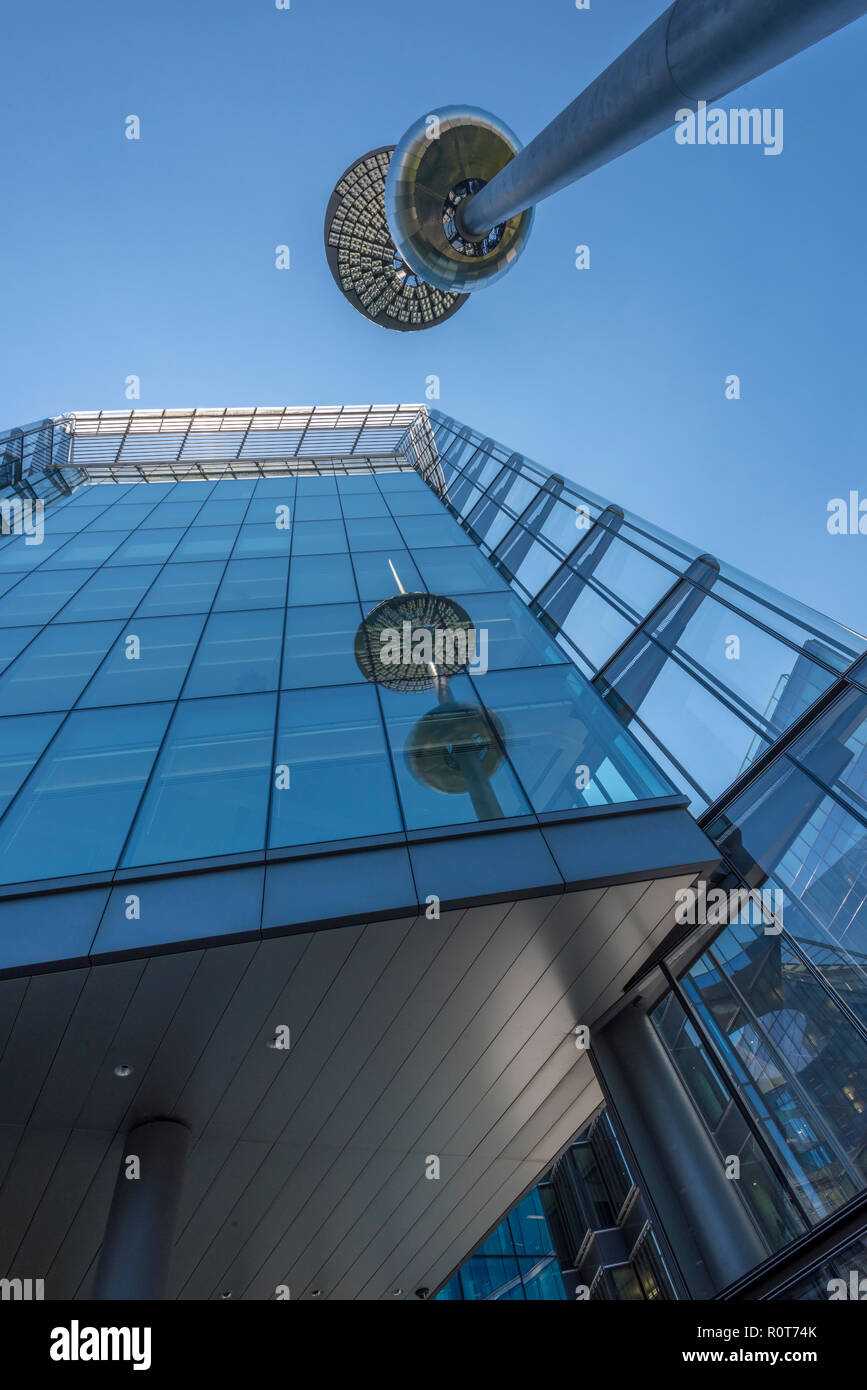 unusual and abstract architecture at more London place in central ...