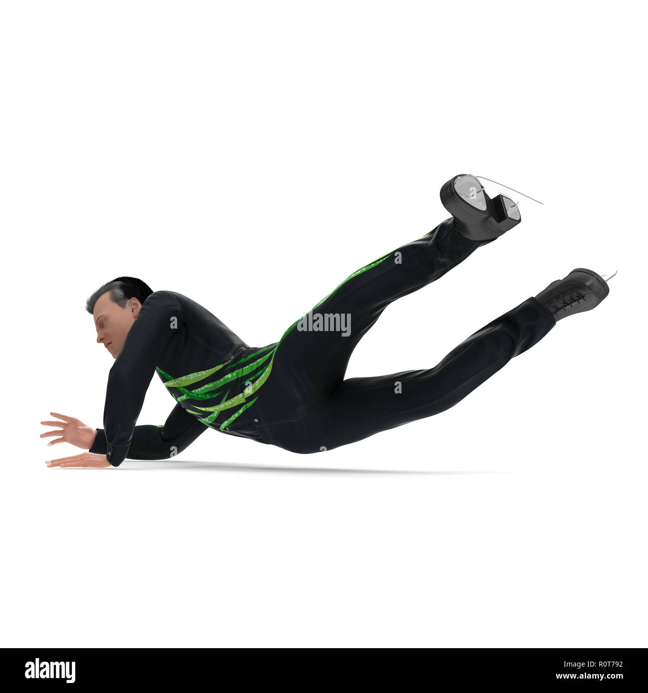 Skater falling Cut Out Stock Images & Pictures - Alamy