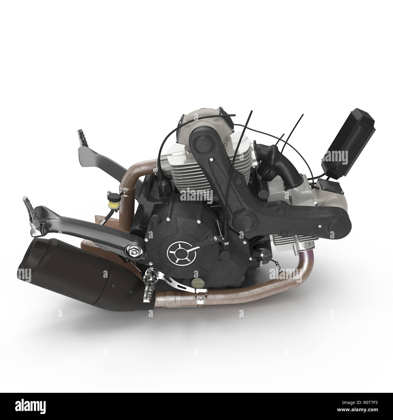 3d motor bike hi-res stock photography and images - Alamy