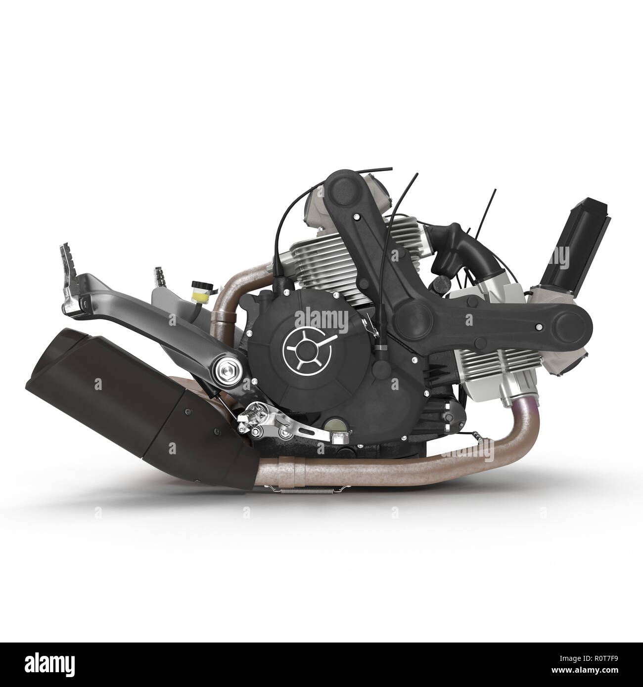 3d motor bike hi-res stock photography and images - Alamy