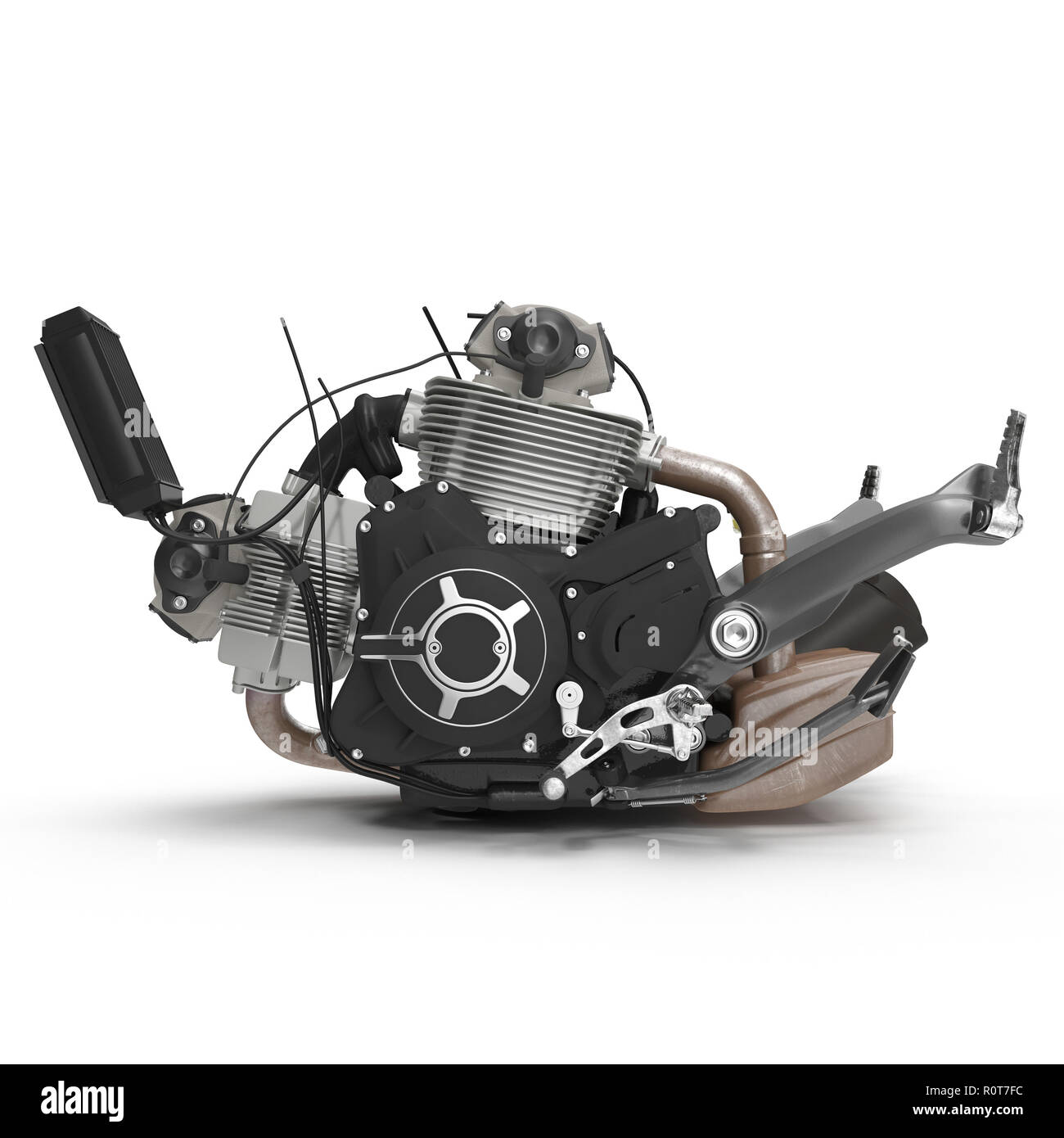 3d motor bike hi-res stock photography and images - Alamy