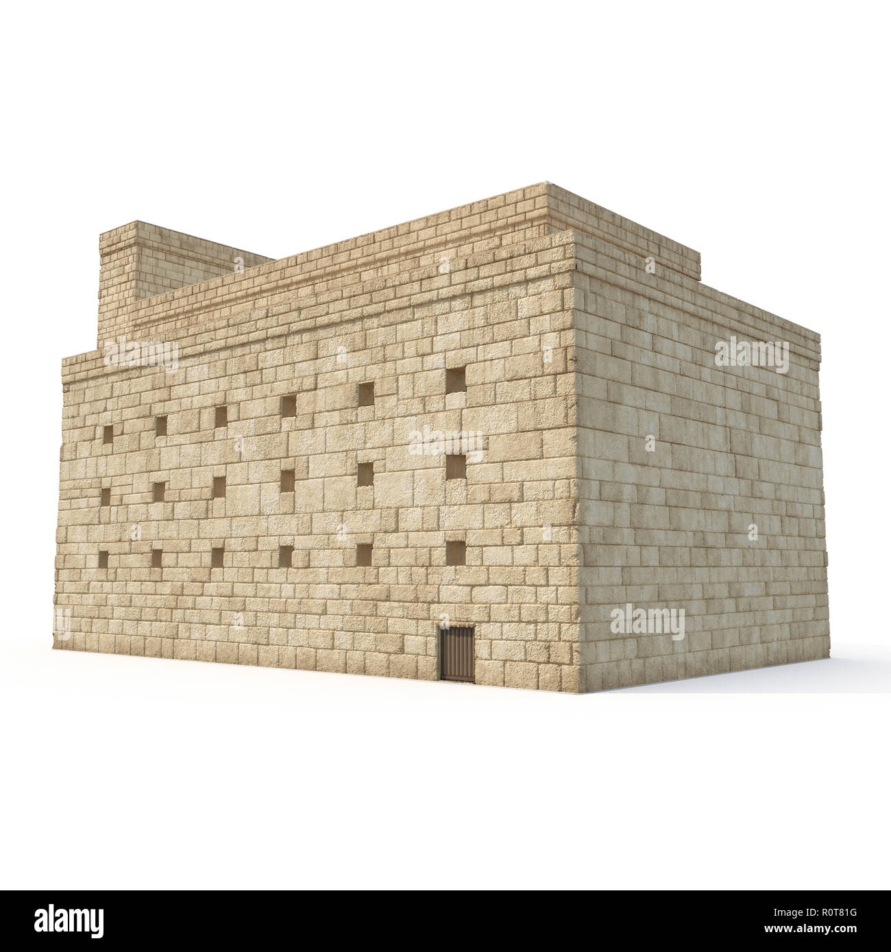 Model solomons temple in jerusalem Cut Out Stock Images & Pictures - Alamy