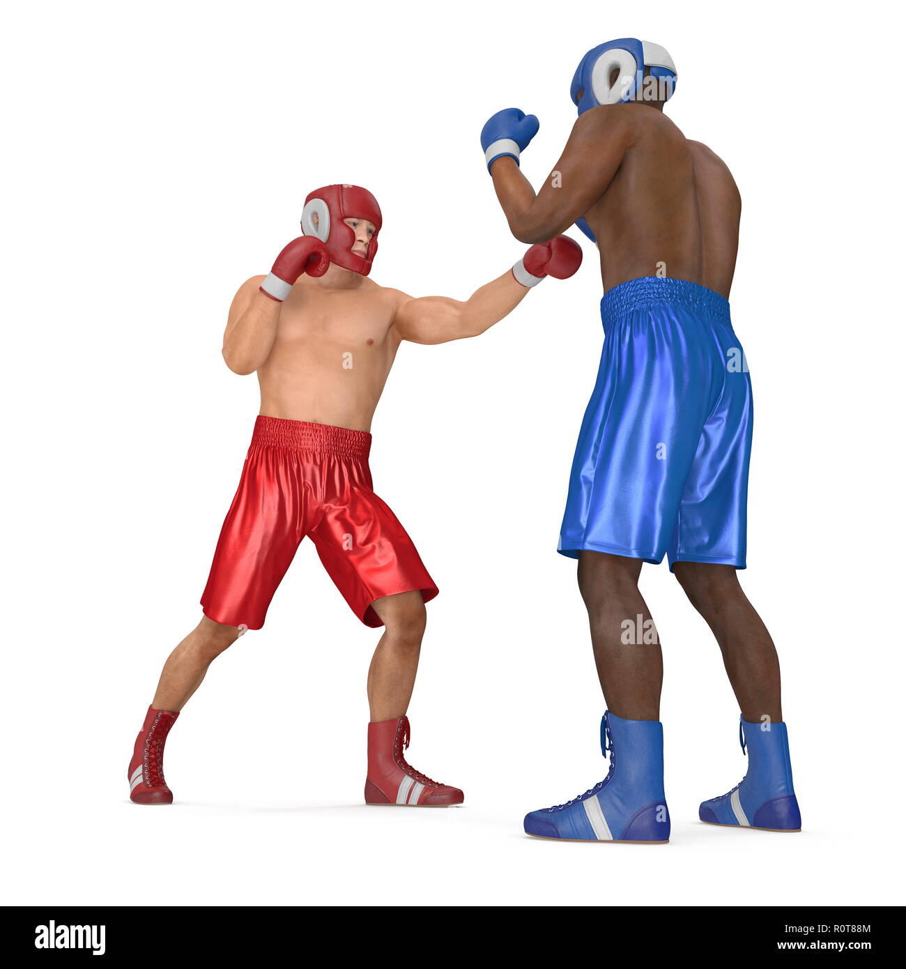 Male mma fighter Cut Out Stock Images & Pictures - Alamy