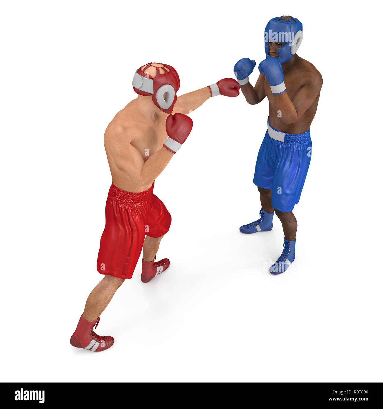 3d render mma fight cage hi-res stock photography and images - Alamy