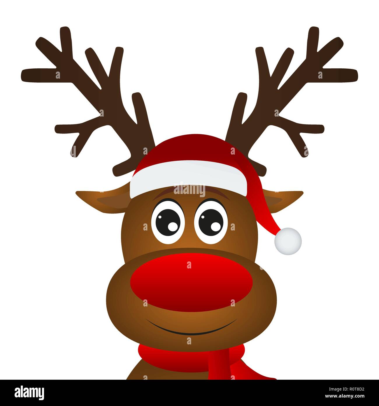 Happy alone on christmas Stock Vector Images - Alamy