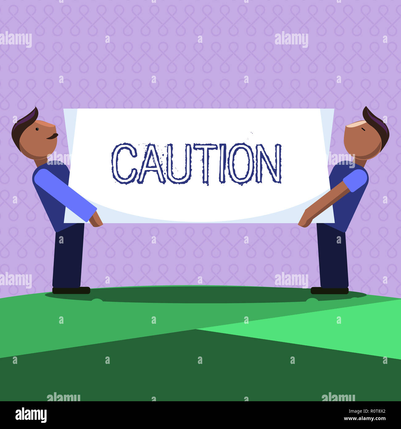 Word writing text Caution. Business concept for Care taken to avoid ...