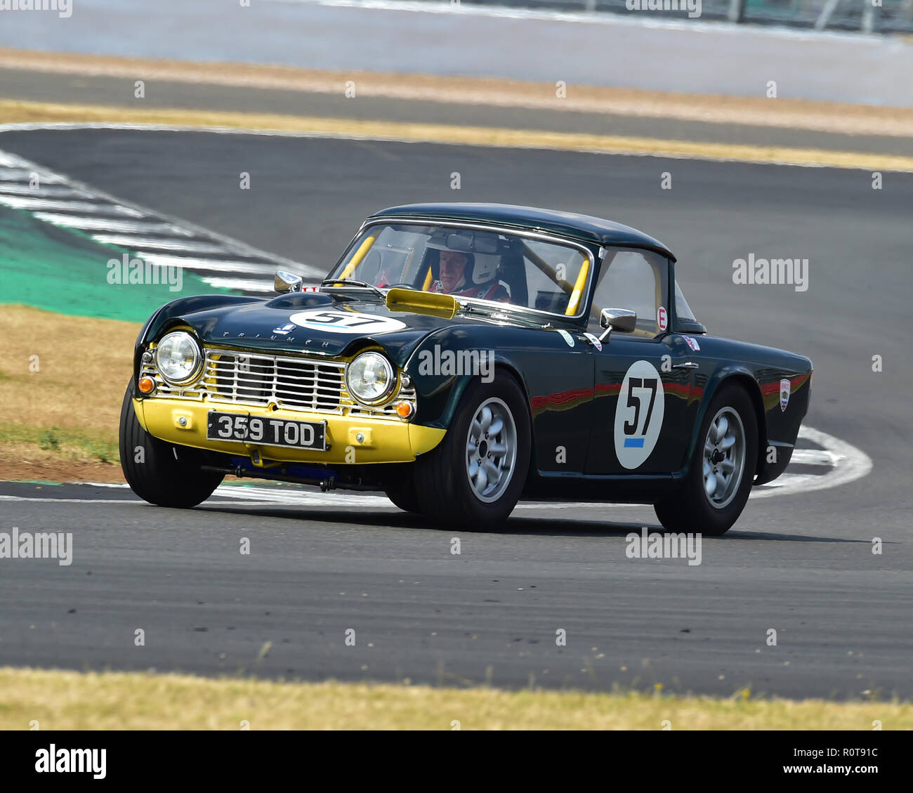 Colin Sharp, Triumph TR4, HSCC Road Sports, 1947 - 1979, Silverstone ...