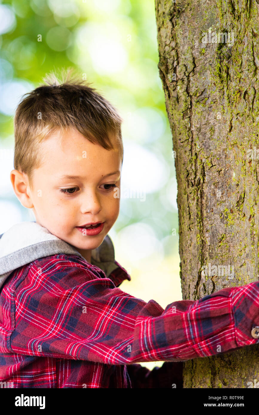 Nervous Children Boy High Resolution Stock Photography and Images - Alamy