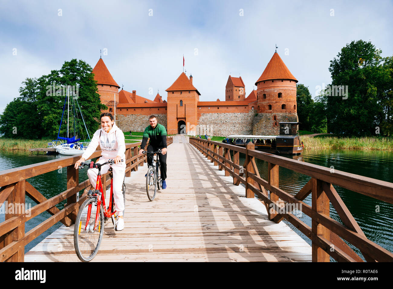 Lithuania baltic vilnius county trakai hi-res stock photography and ...