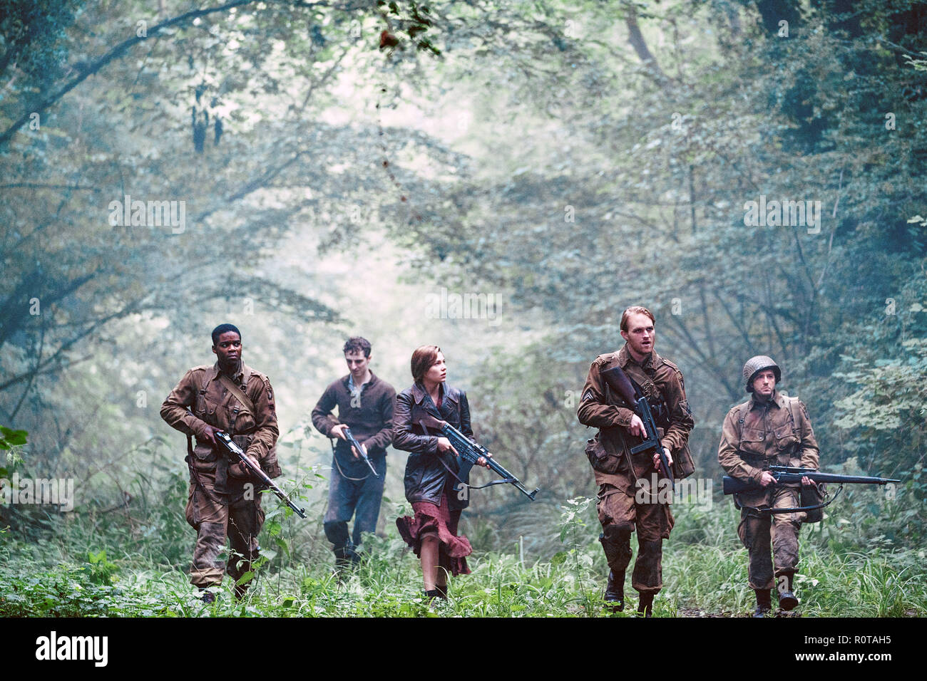 OVERLORD, from top: Jovan Adepo, Dominic Applewhite, Mathilde Ollivier ...