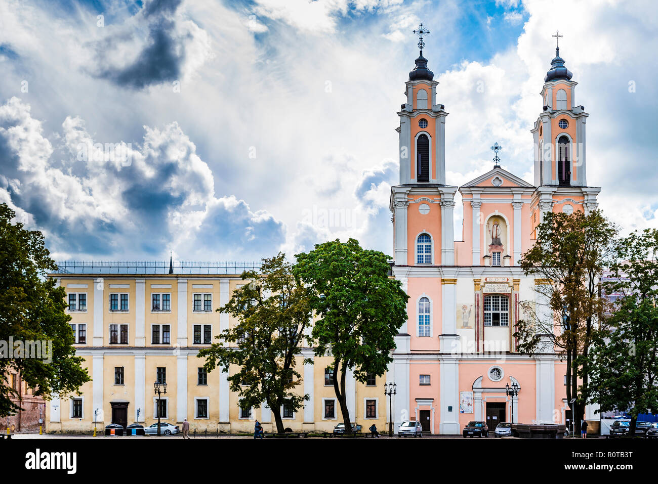 Church of St. Francis Xavier. Kaunas, Kaunas County, Lithuania, Baltic ...