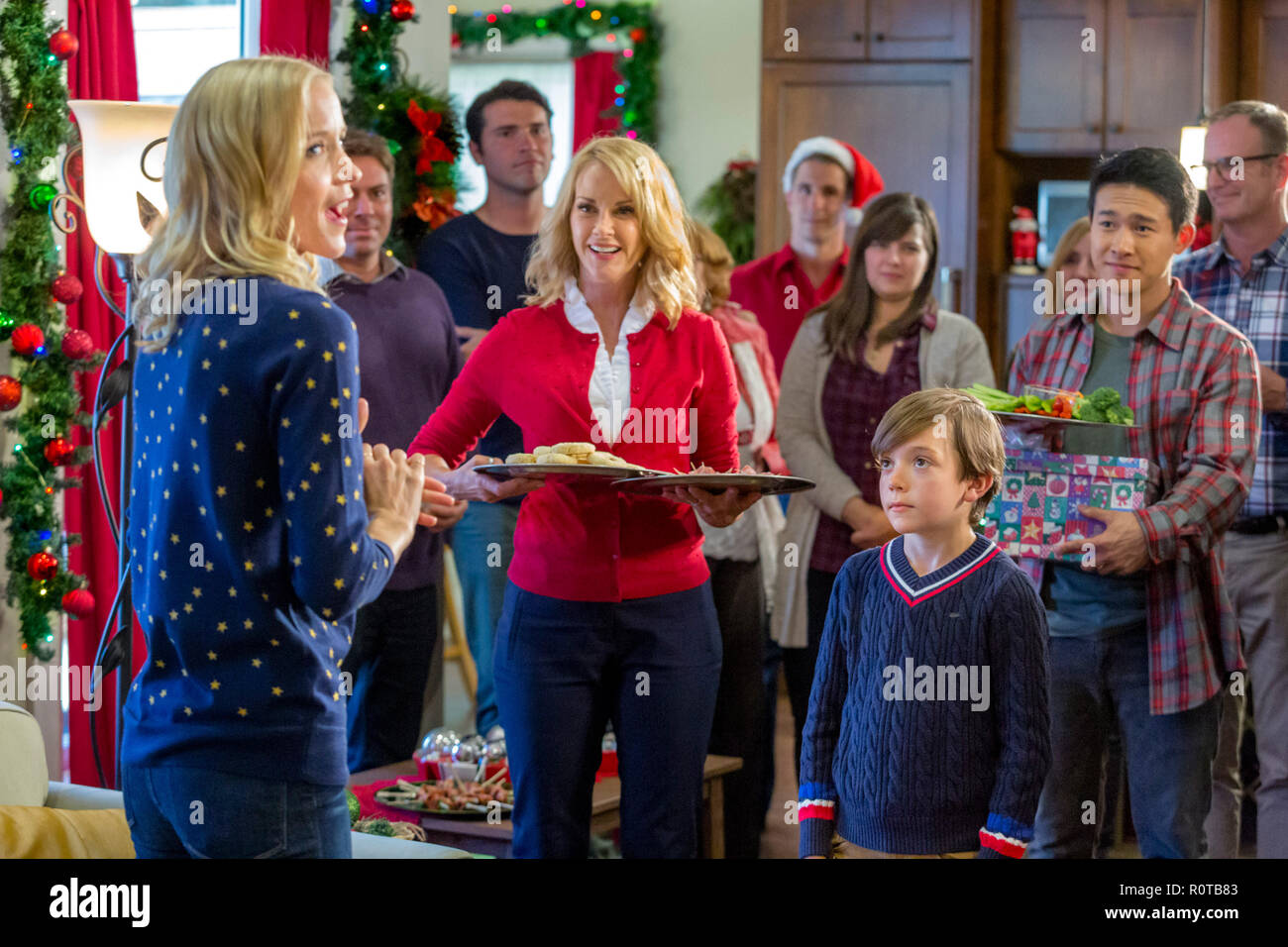 ROAD TO CHRISTMAS, Jessy Schram, Rebecca Staab, Cardi Wong, tv movie ...