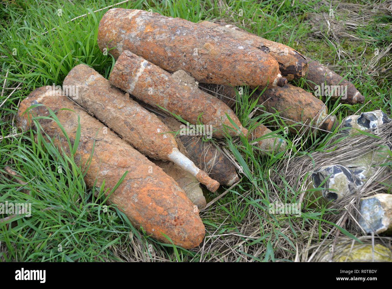 Unexploded ordinance hi-res stock photography and images - Alamy