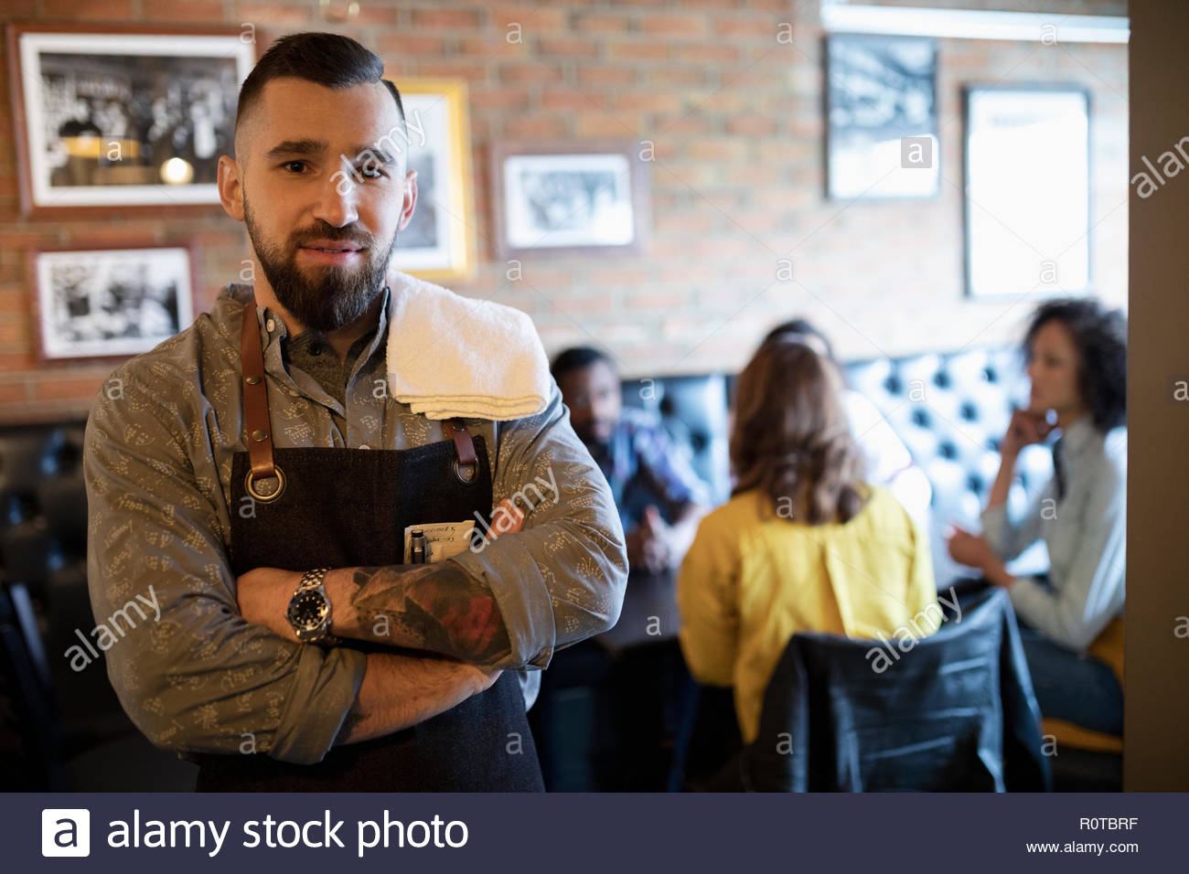 Bartender portrait hi-res stock photography and images - Alamy
