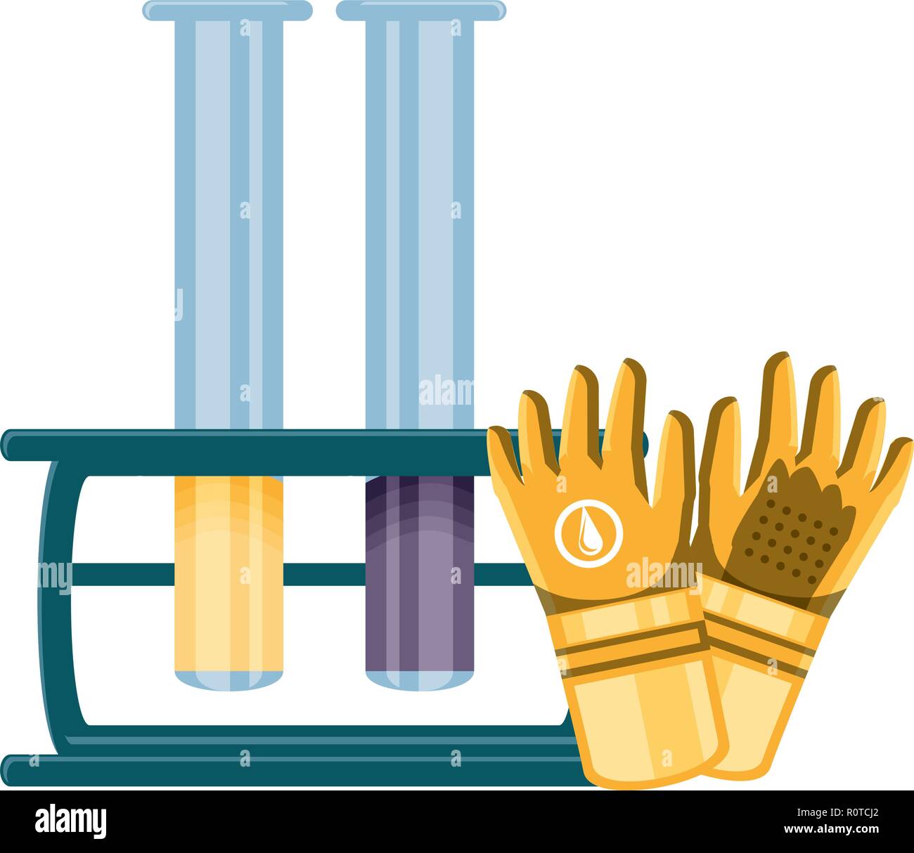 Baker laboratory Stock Vector Images - Alamy